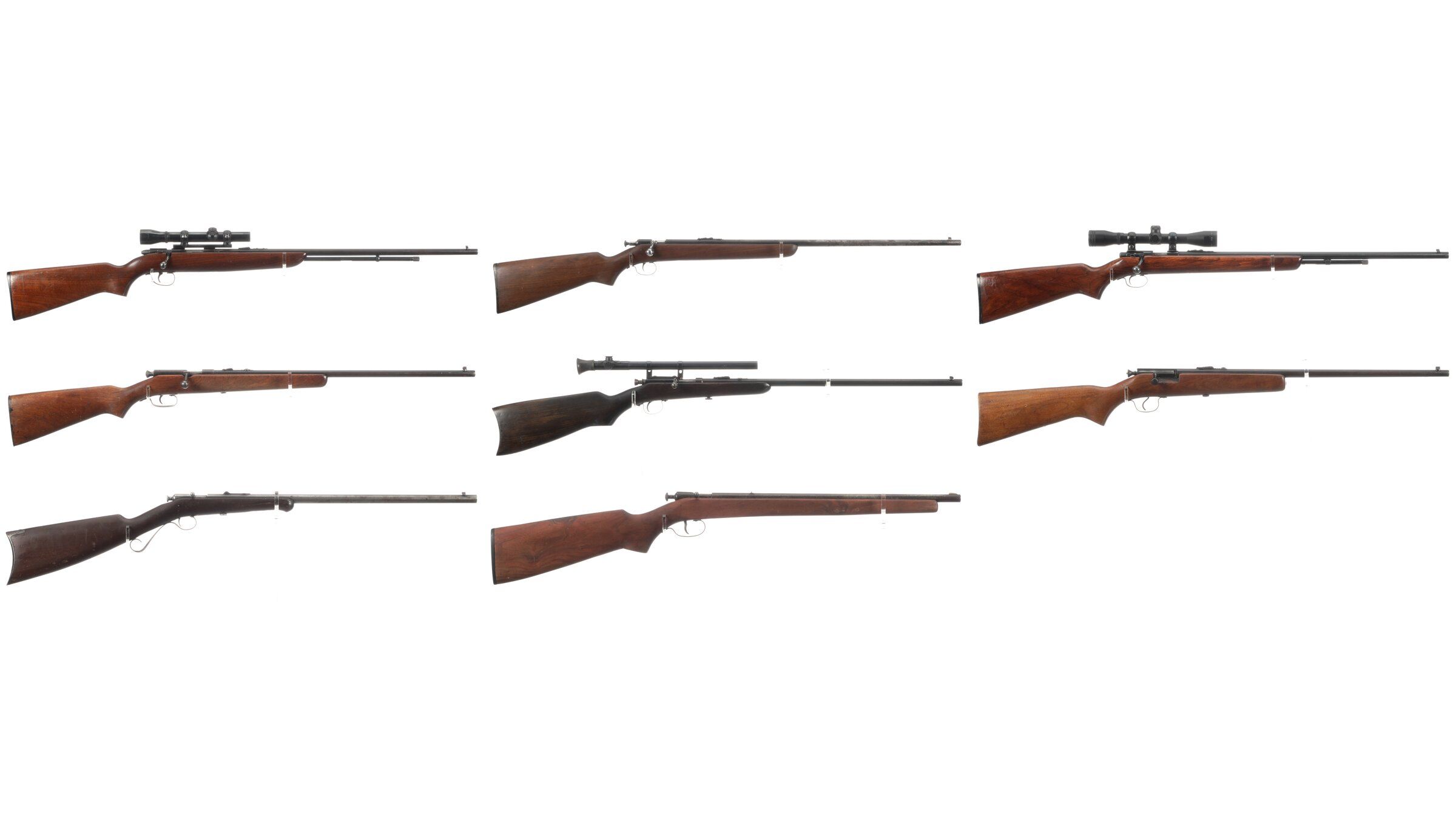 Eight .22 Rimfire Bolt Action Rifles | Rock Island Auction