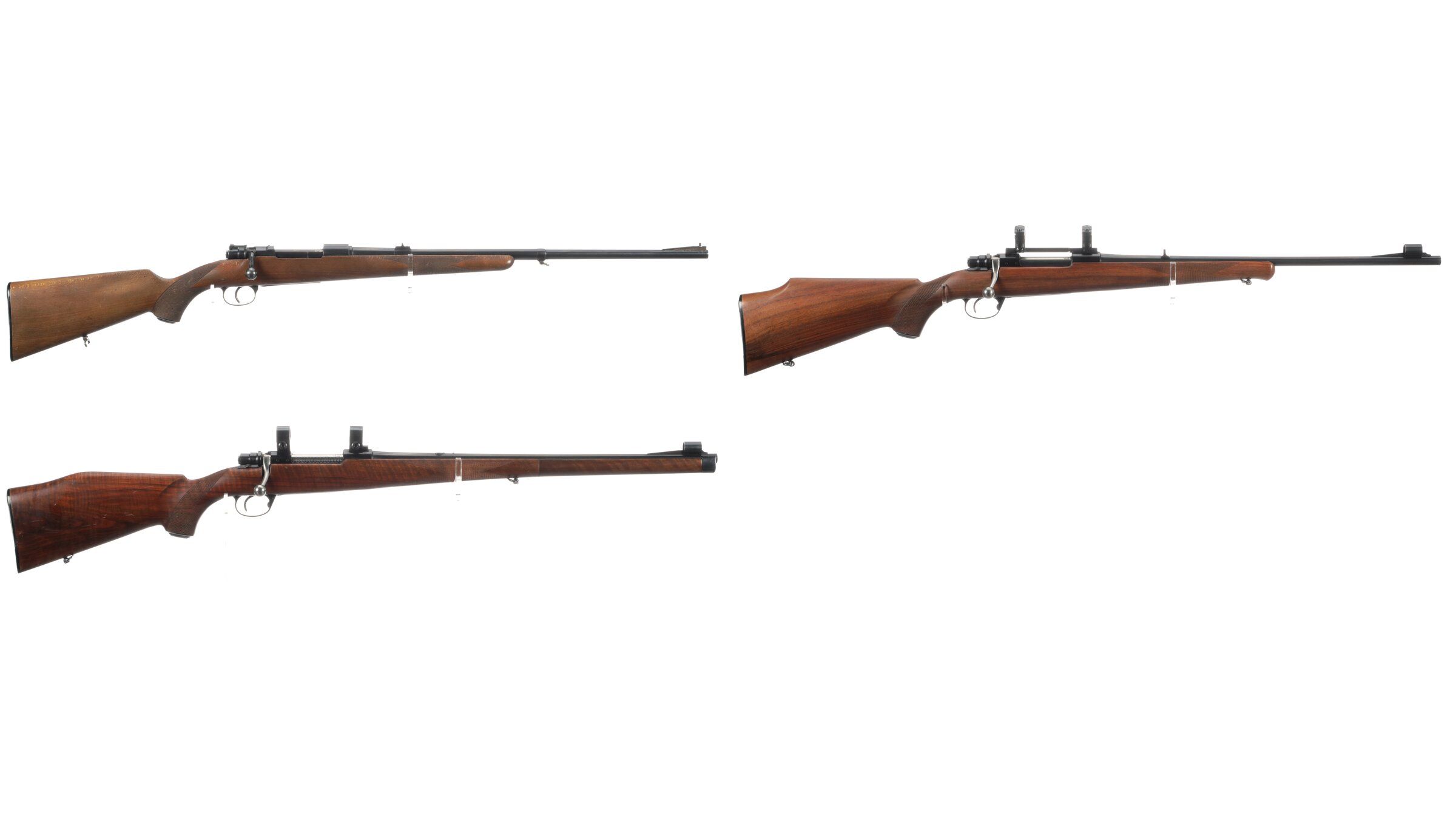 Three Husqvarna Bolt Action Rifles | Rock Island Auction