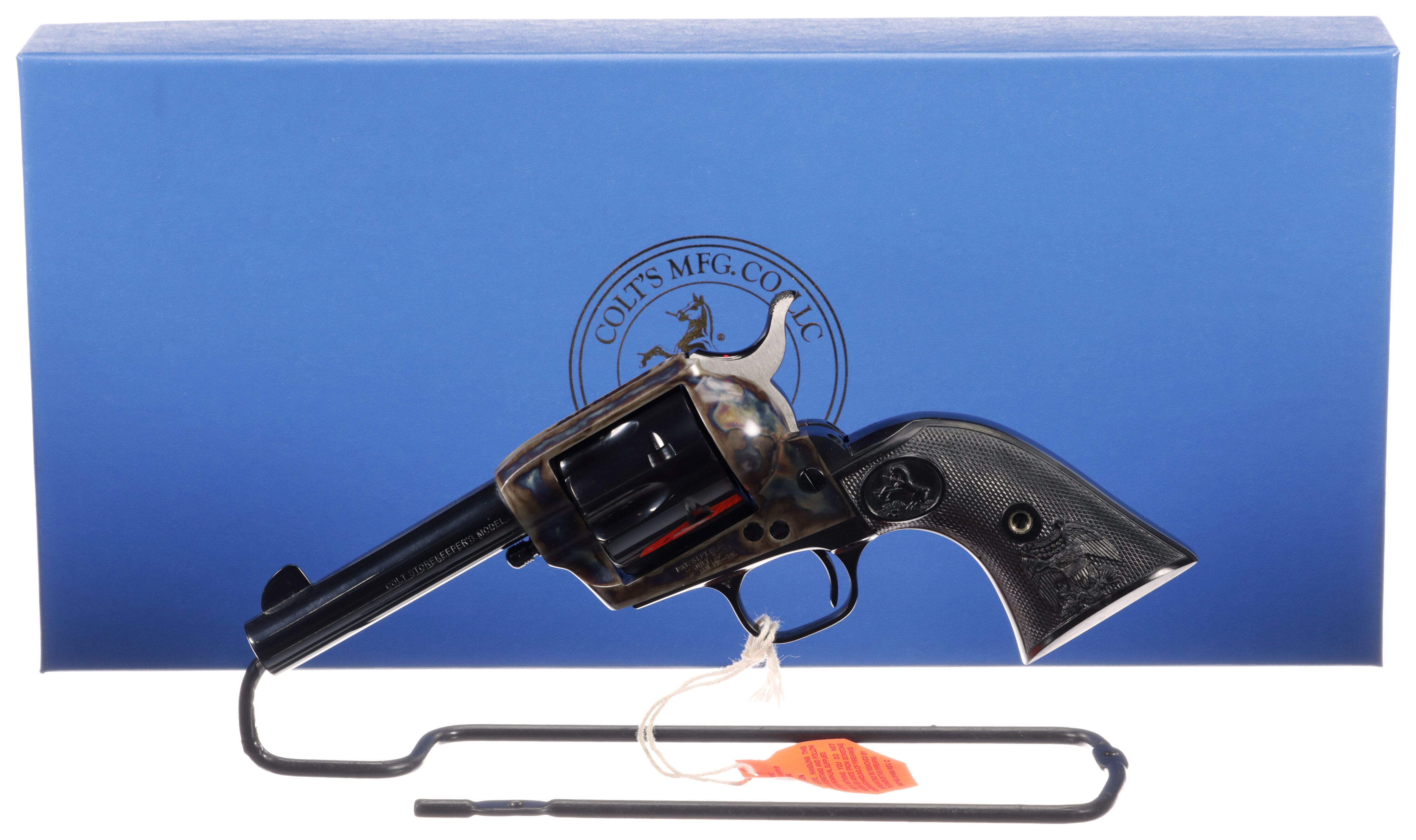 Colt Third Generation Storekeeper Single Action Army Revolver | Rock ...