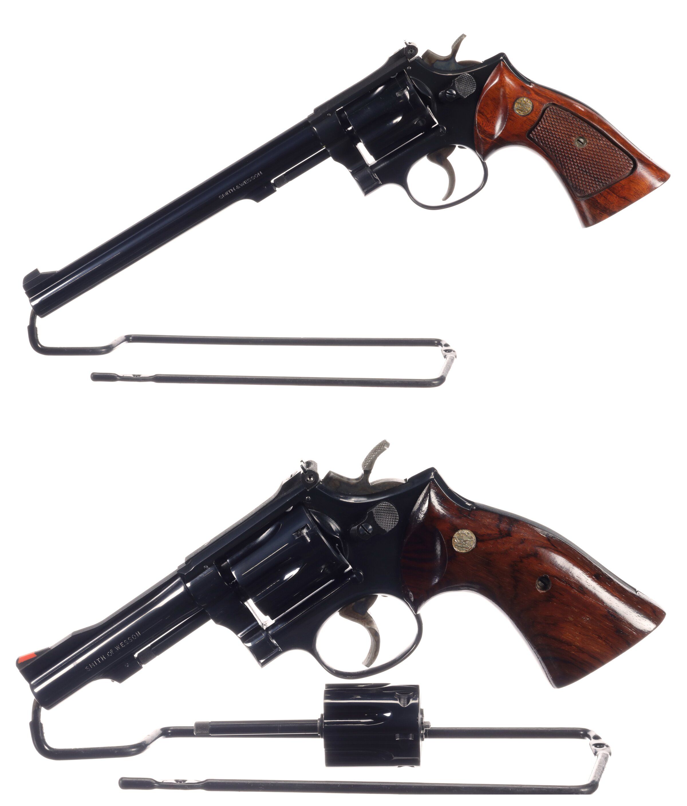 Two Smith & Wesson Model 48 Double Action Revolvers | Rock Island Auction