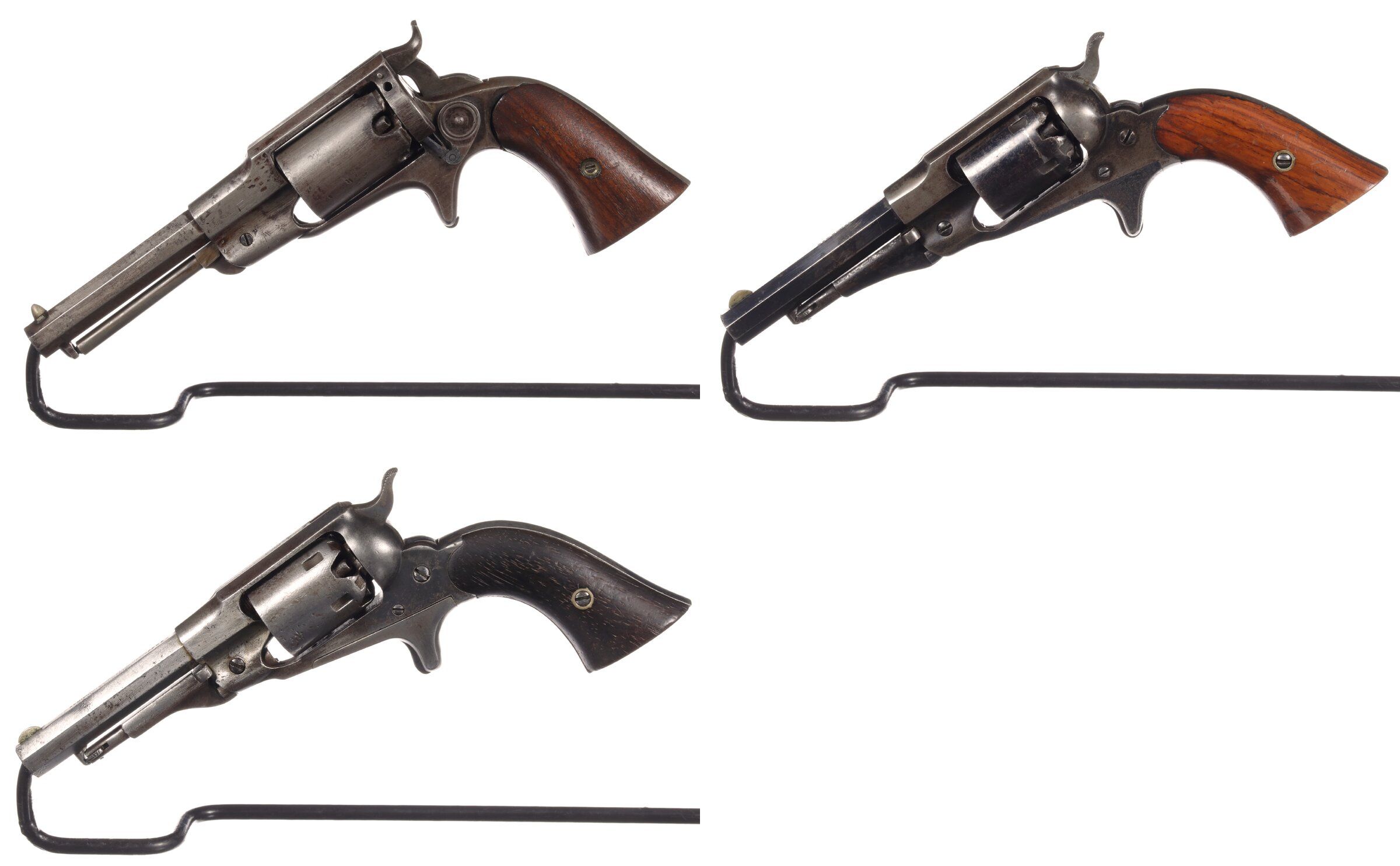 Three Antique Remington Percussion Revolvers | Rock Island Auction