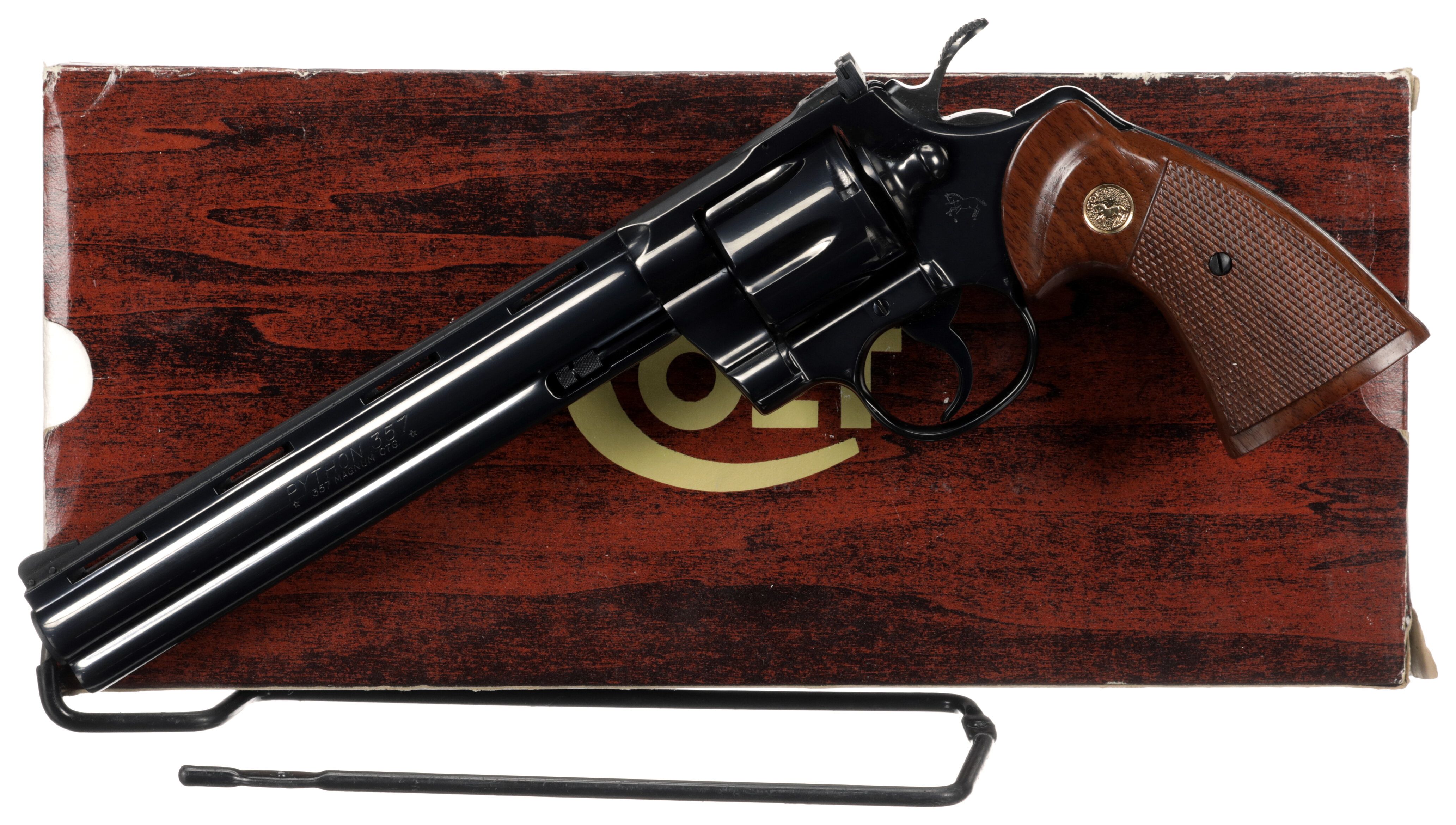 Colt Python Double Action Revolver with Box | Rock Island Auction