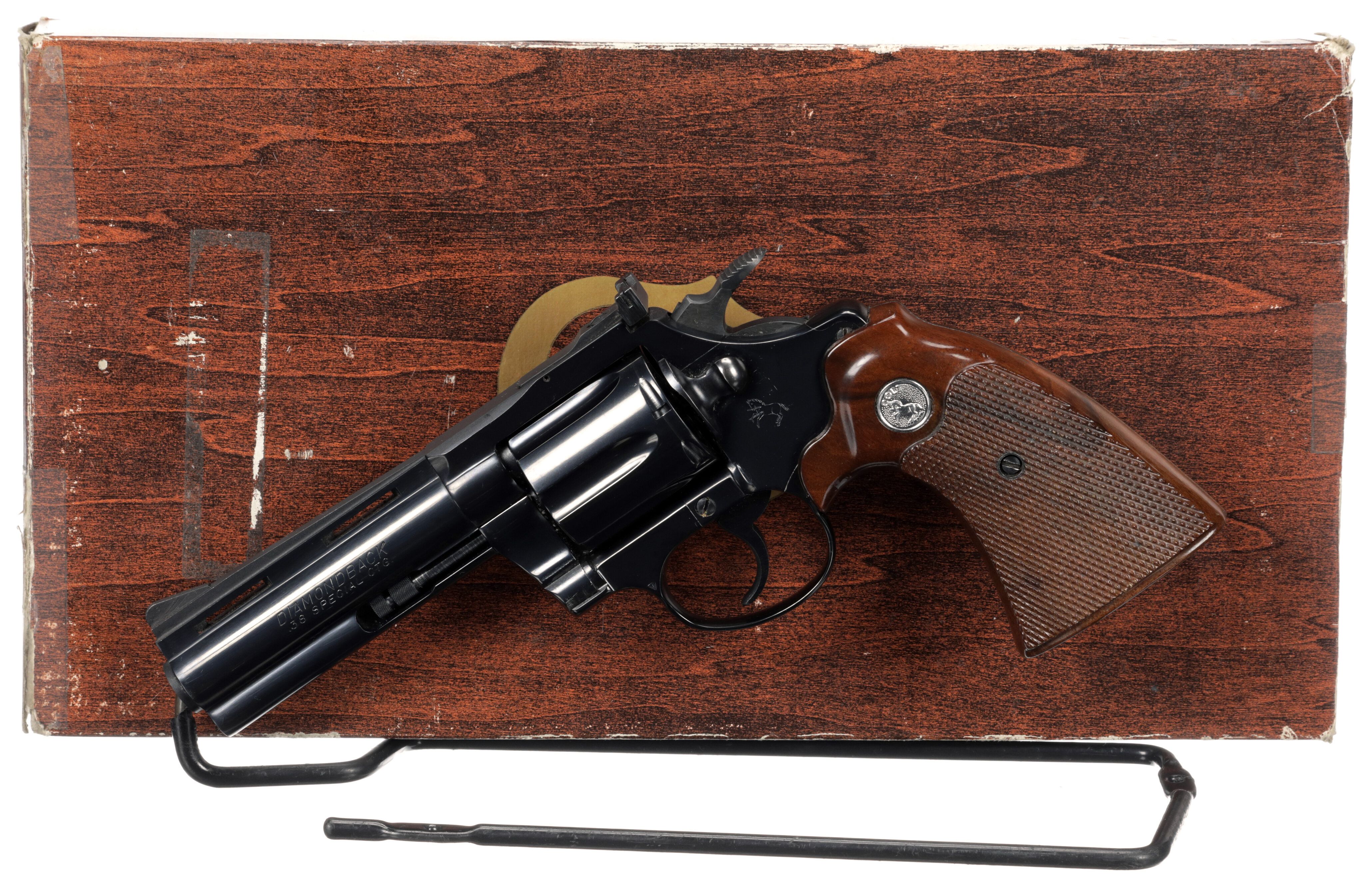 Colt Diamondback Double Action Revolver with Box | Rock Island Auction