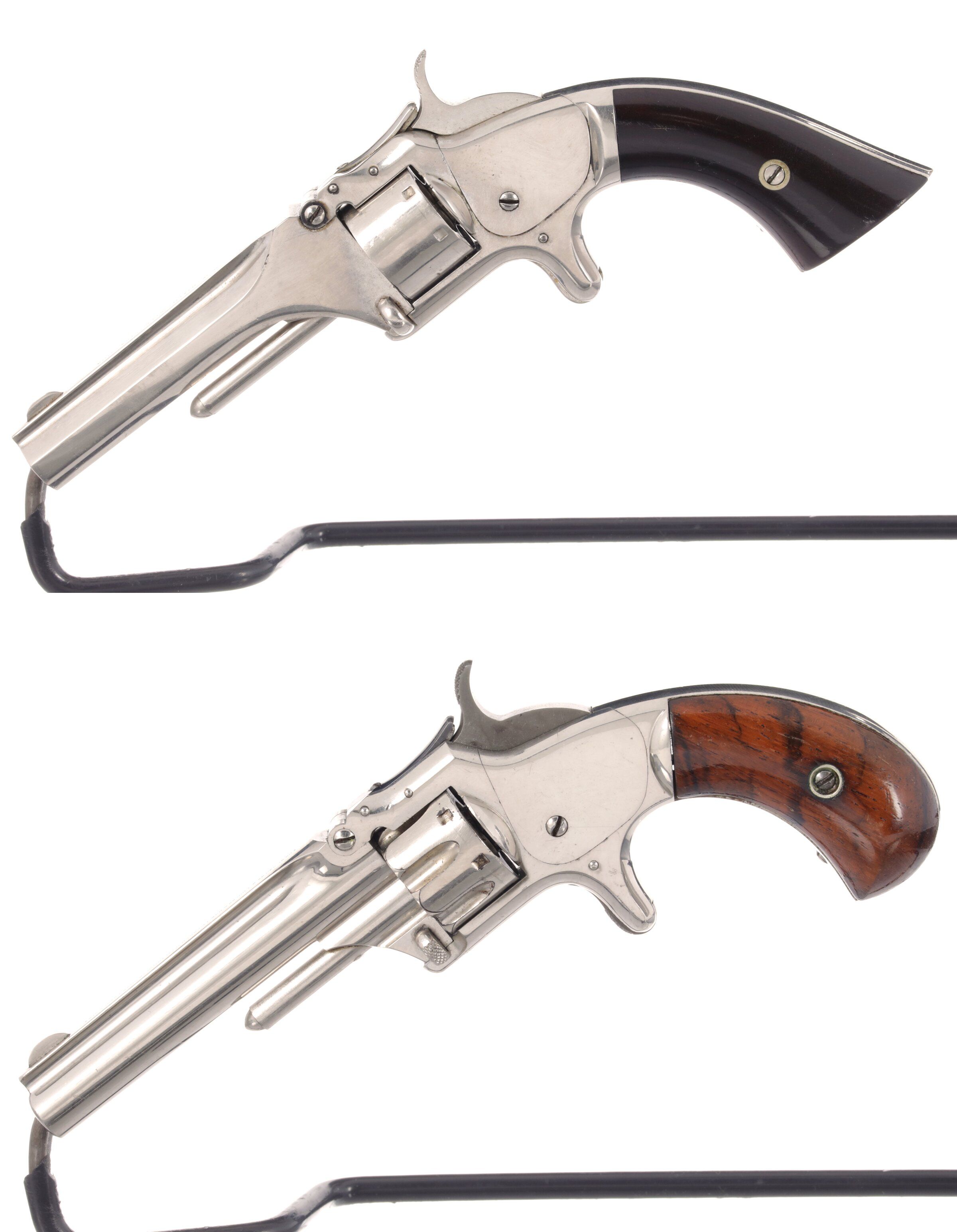 Two Smith & Wesson Model No. 1 Spur Trigger Revolvers | Rock Island Auction