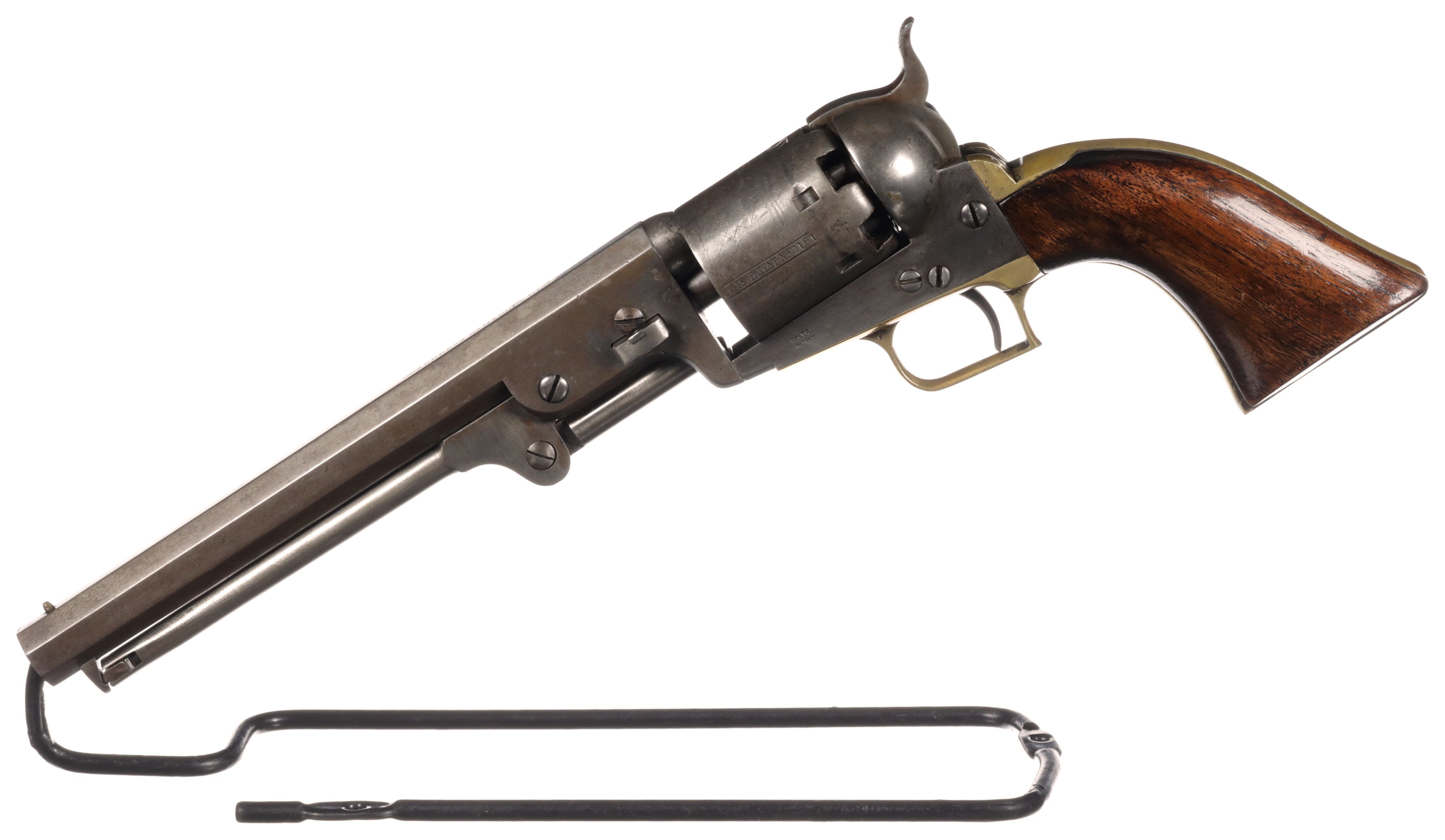 Squareback Trigger Guard Colt 1851 Navy Percussion Revolver | Rock ...