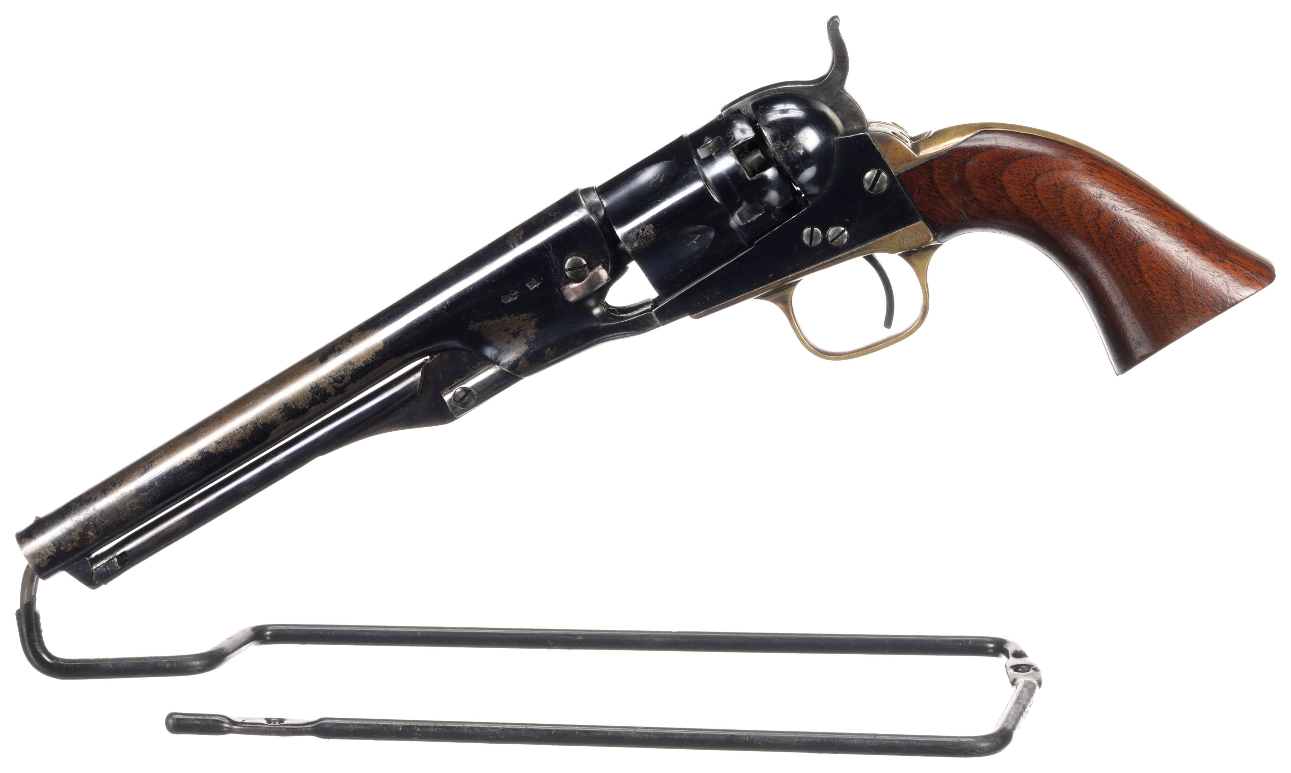 London Proofed Colt Model 1862 Police Percussion Revolver | Rock Island ...