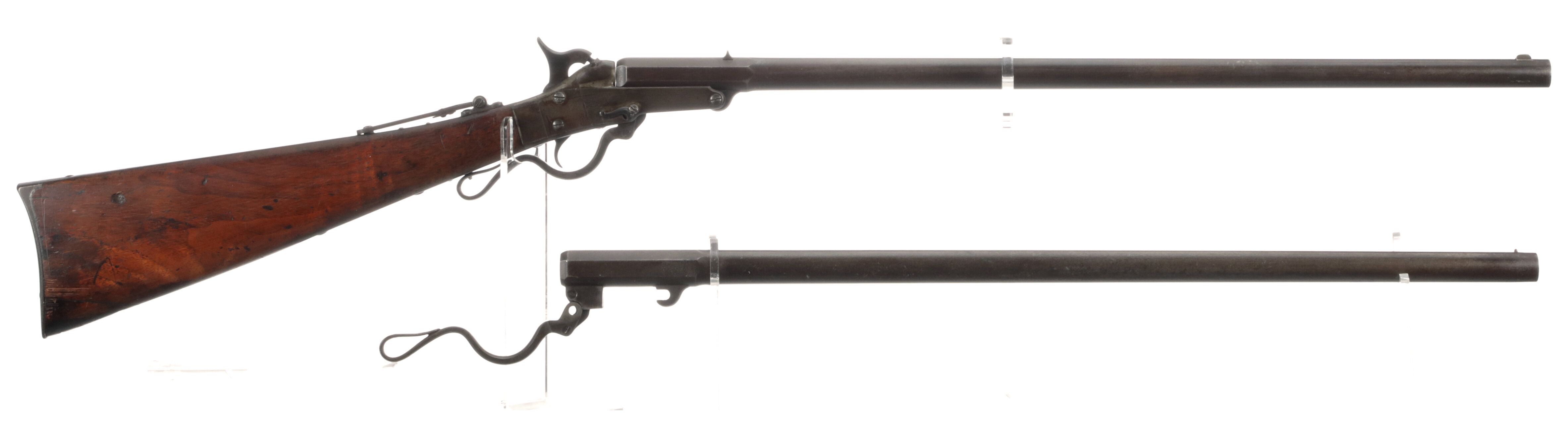 Mass Arms Co Maynard Breech Loading Percussion Rifle/Shotgun Set | Rock Island Auction