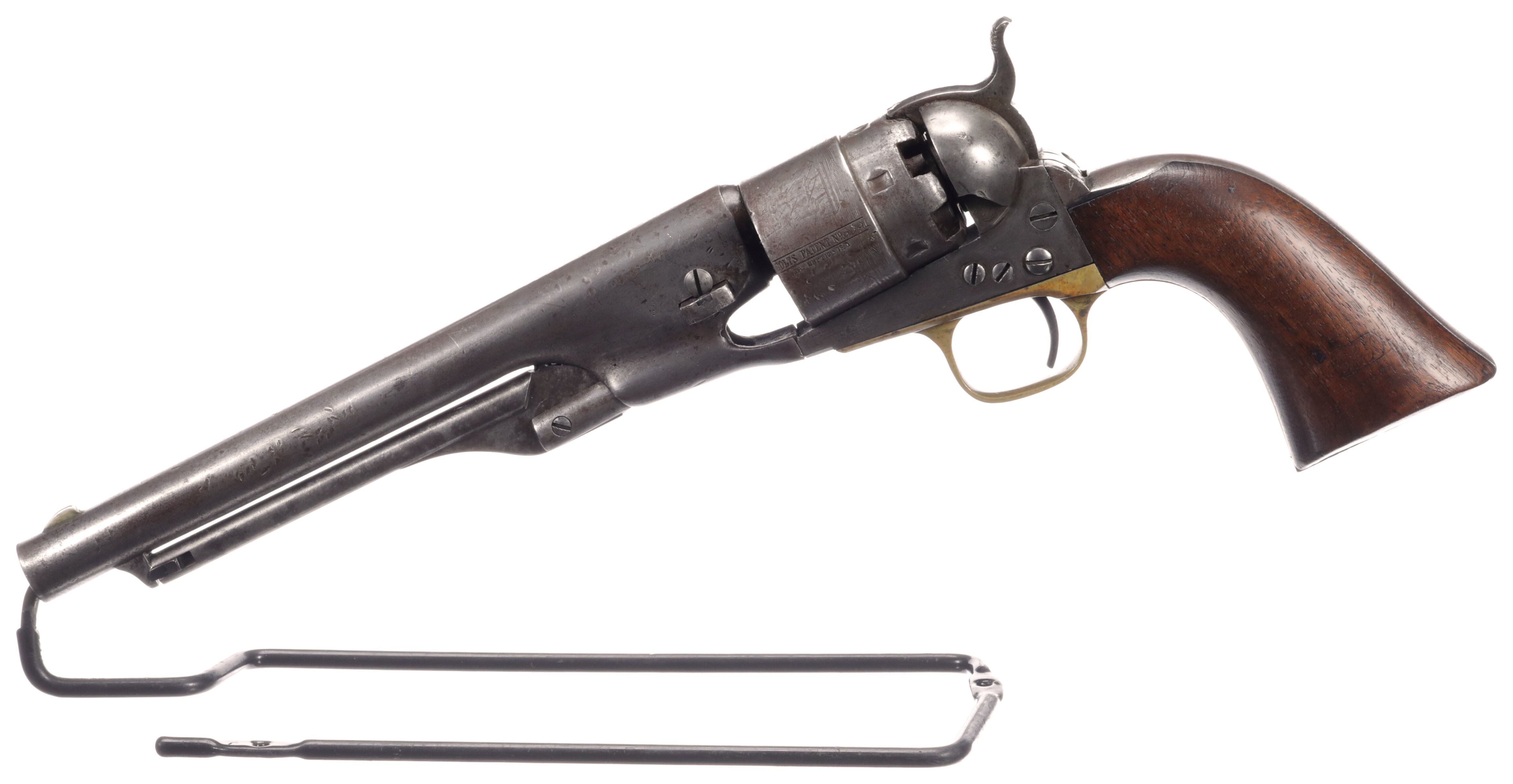 Civil War U.S. Model 1860 Army Percussion Revolver | Rock Island Auction