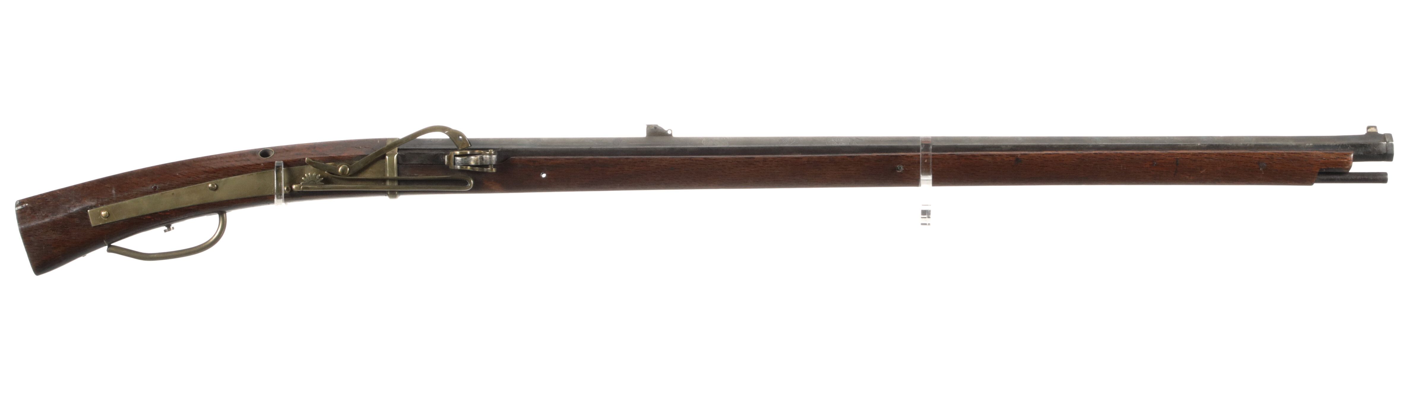 Silver Inlaid Japanese Tanegashima Matchlock Musket | Rock Island Auction