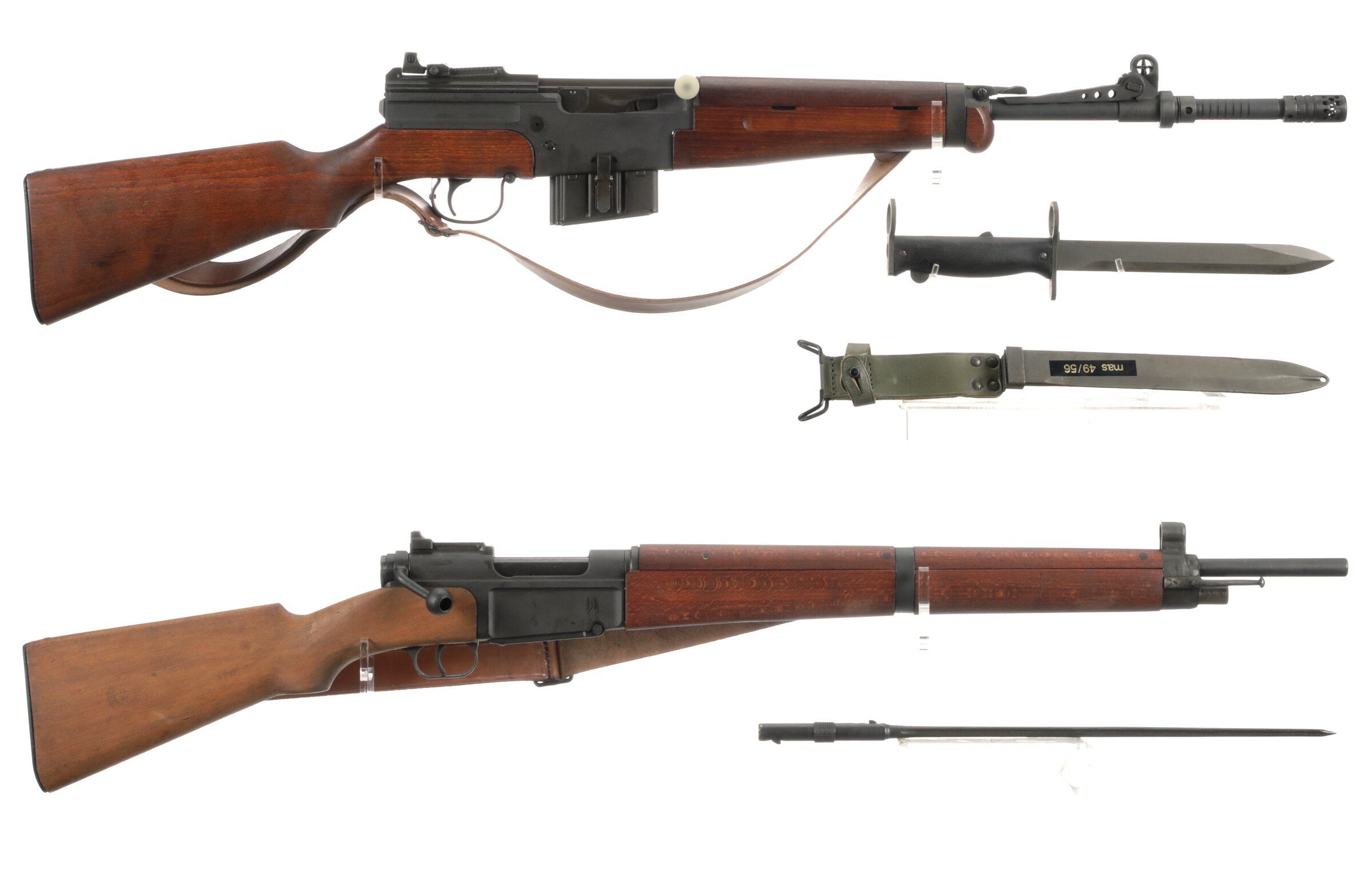 Two French MAS Military Rifles | Rock Island Auction
