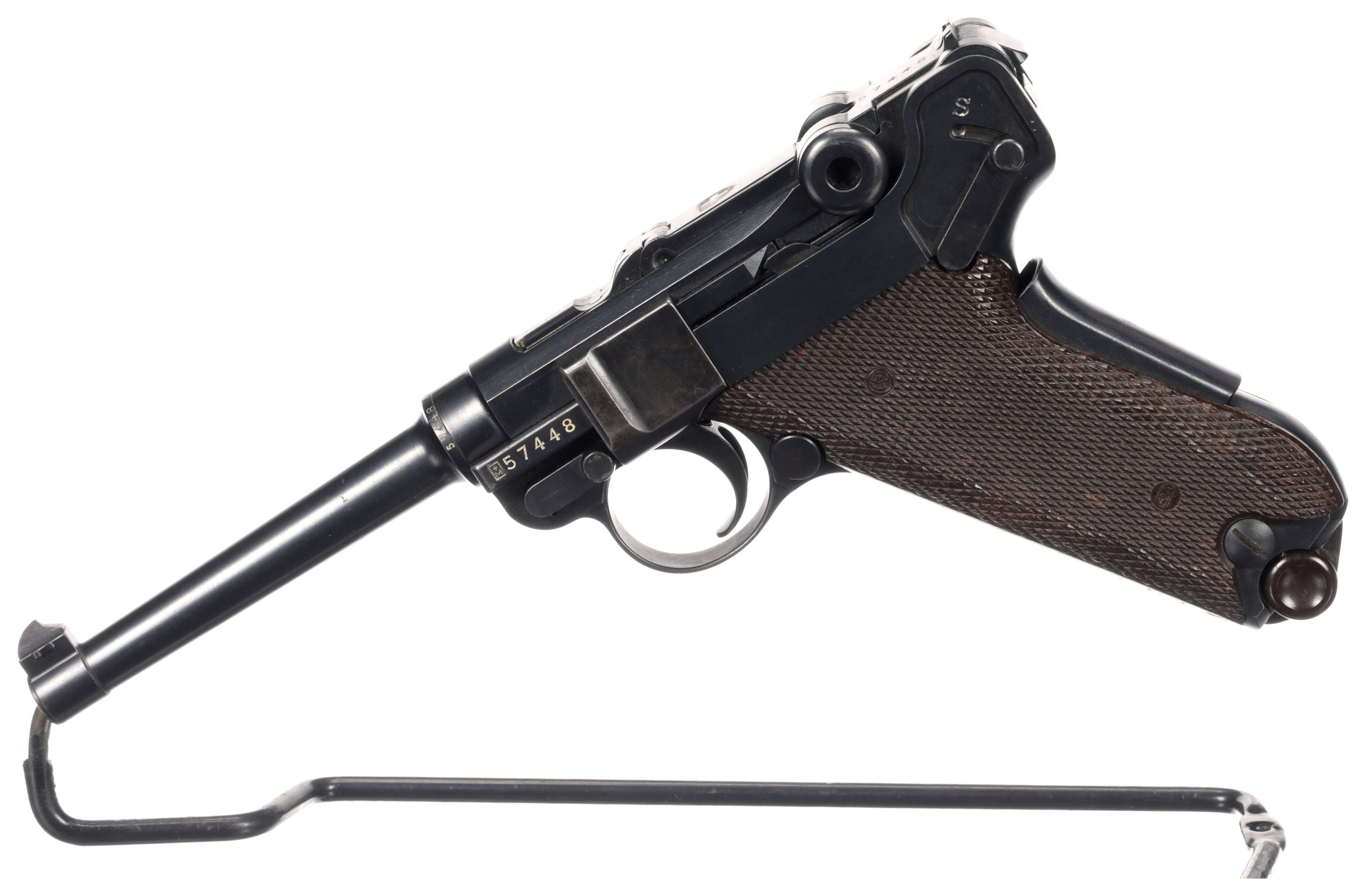 Swiss Bern Model 1929 Luger Semi-Automatic Pistol | Rock Island Auction