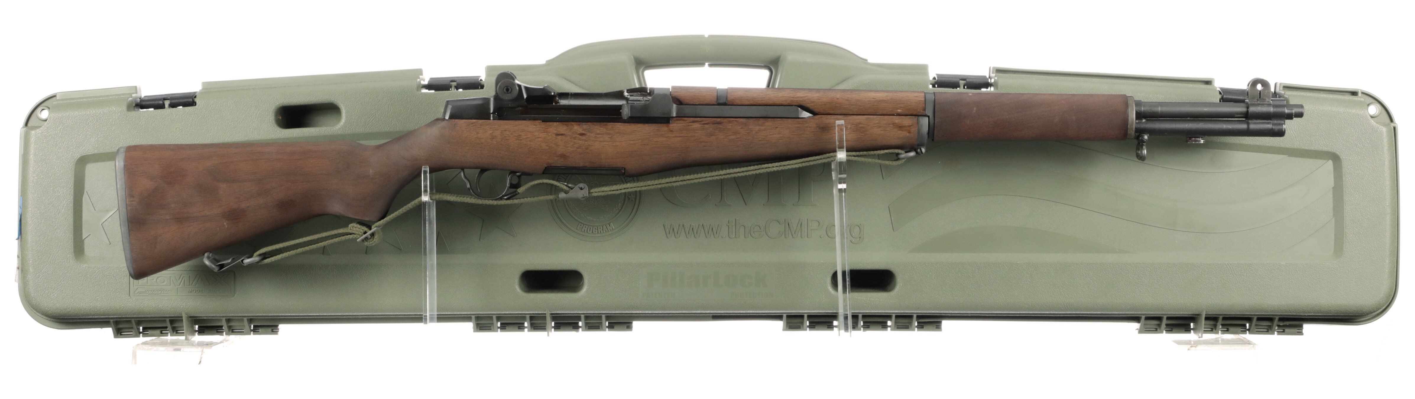 U.S. Springfield Armory M1 Garand Semi-Automatic Rifle with Case | Rock ...