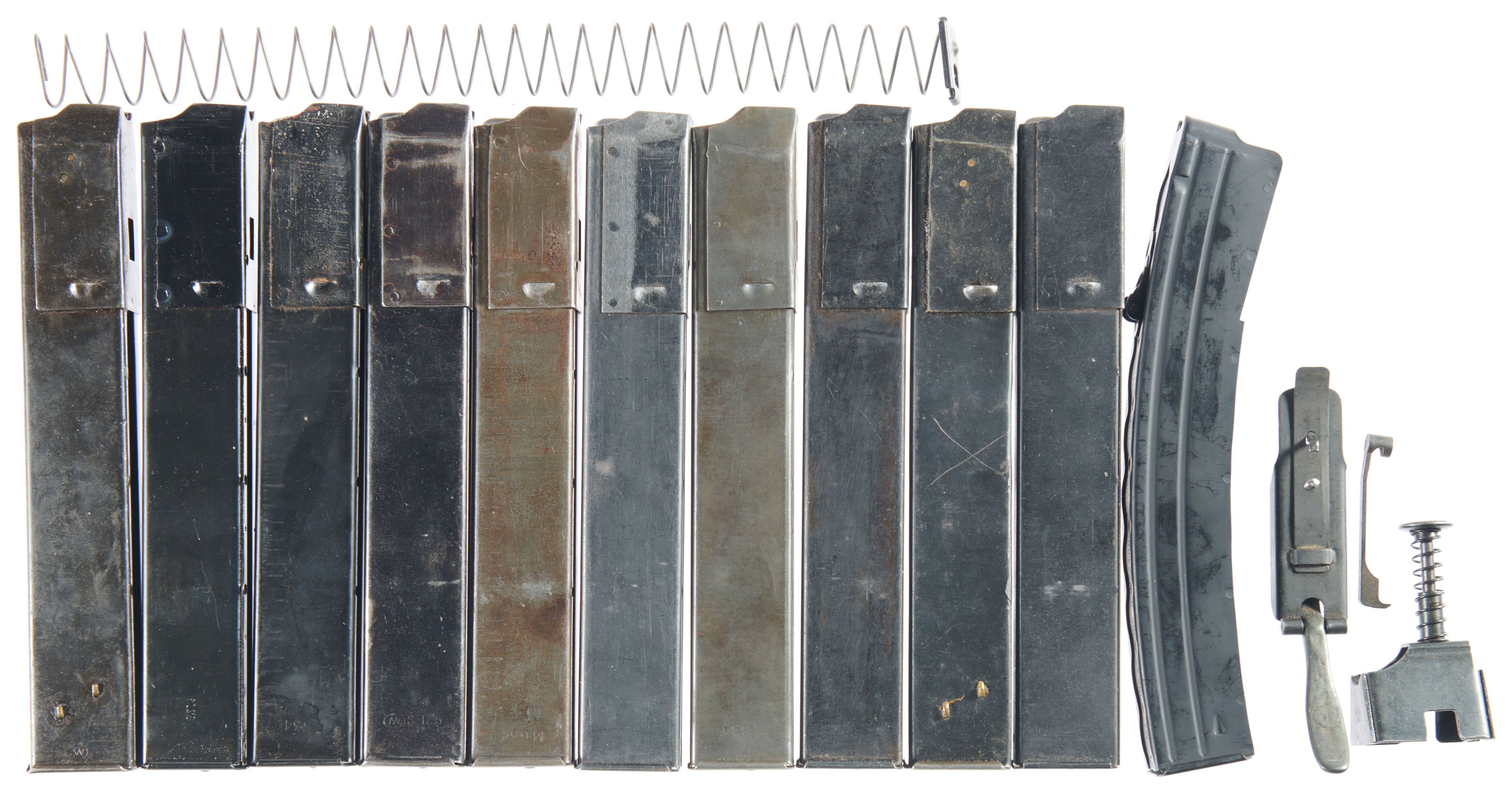 Large Grouping of British Submachine Gun Magazines | Rock Island Auction