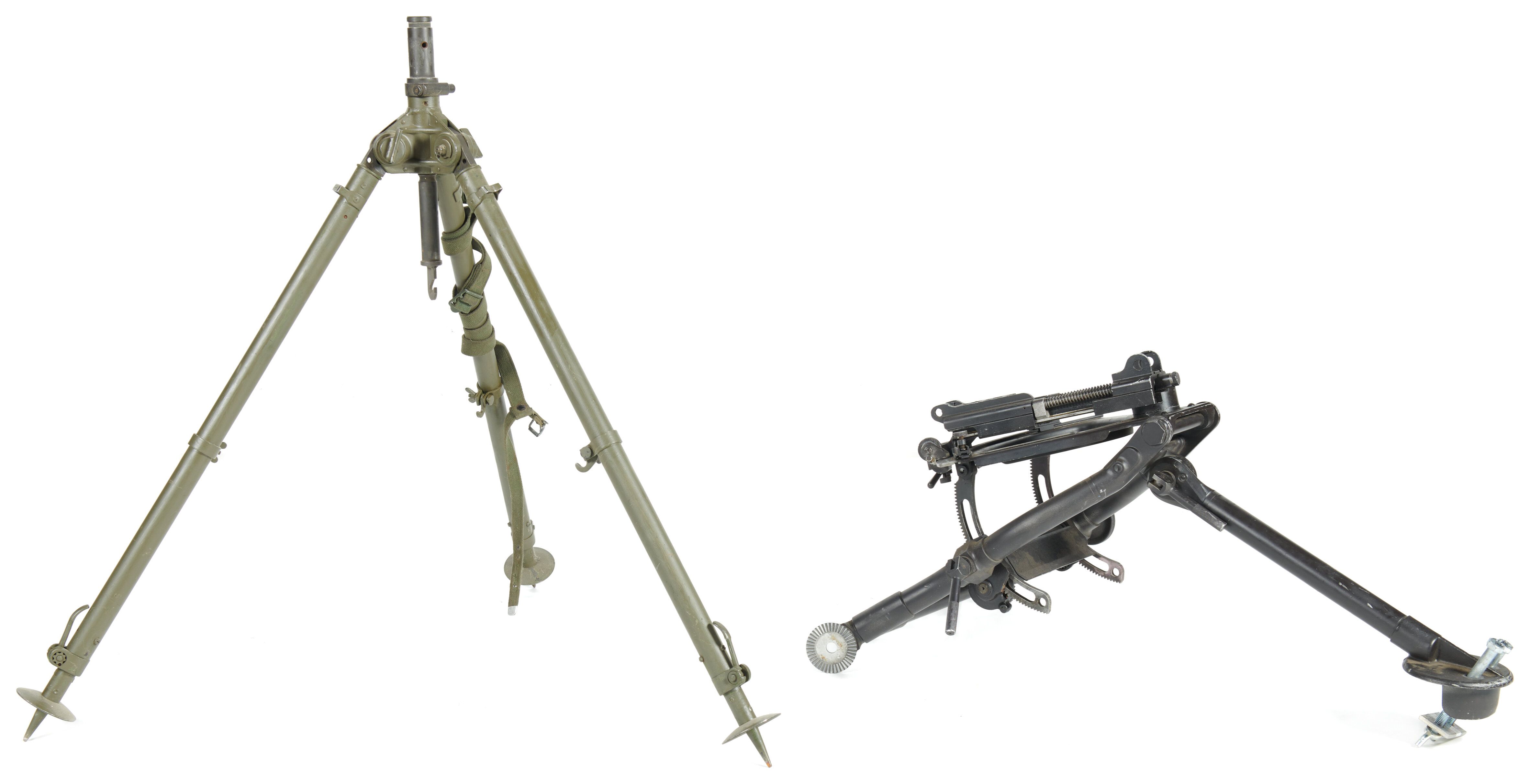 Two Machine Gun Tripods | Rock Island Auction