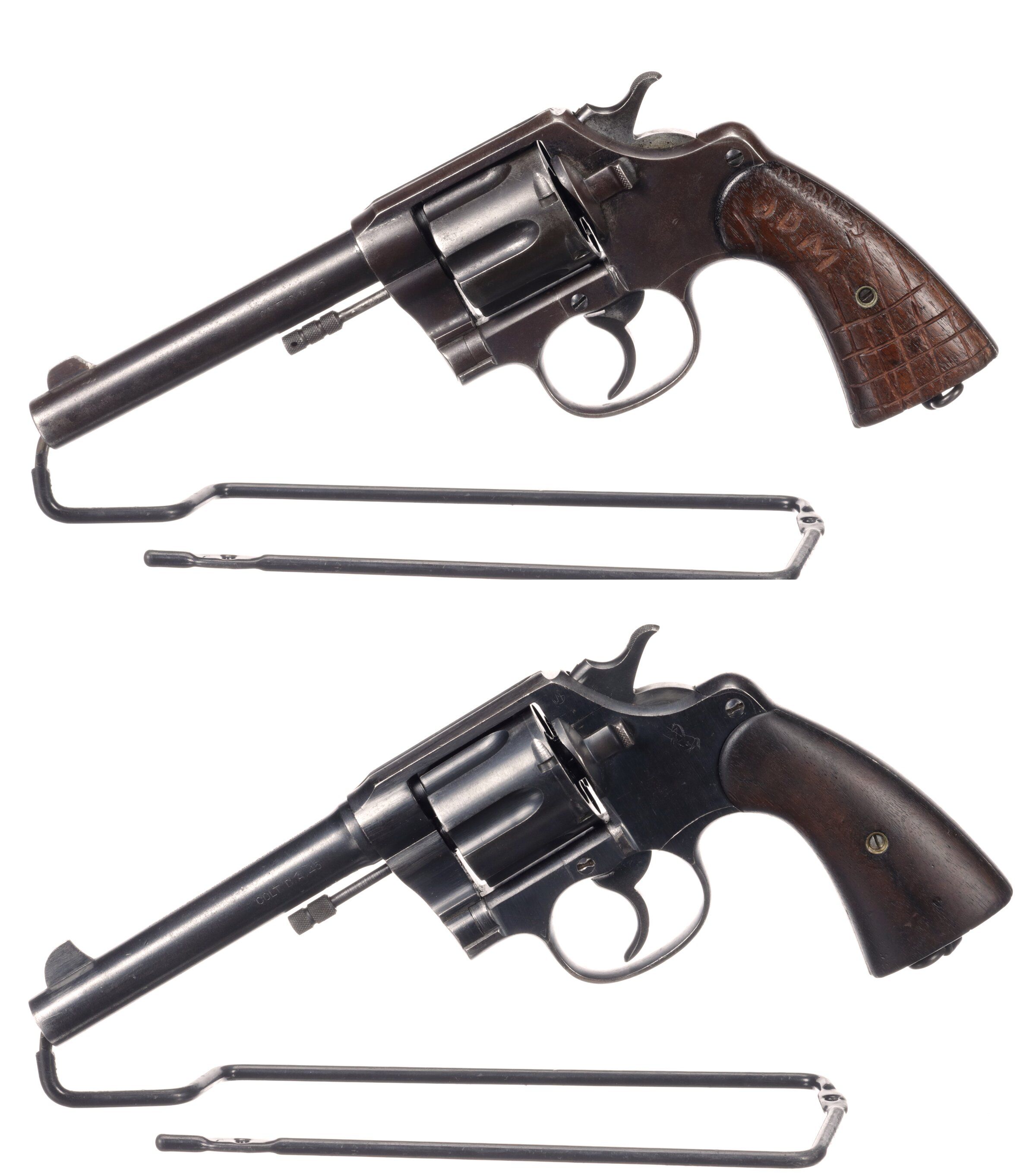Two U.S. Army Colt Double Action Revolvers | Rock Island Auction