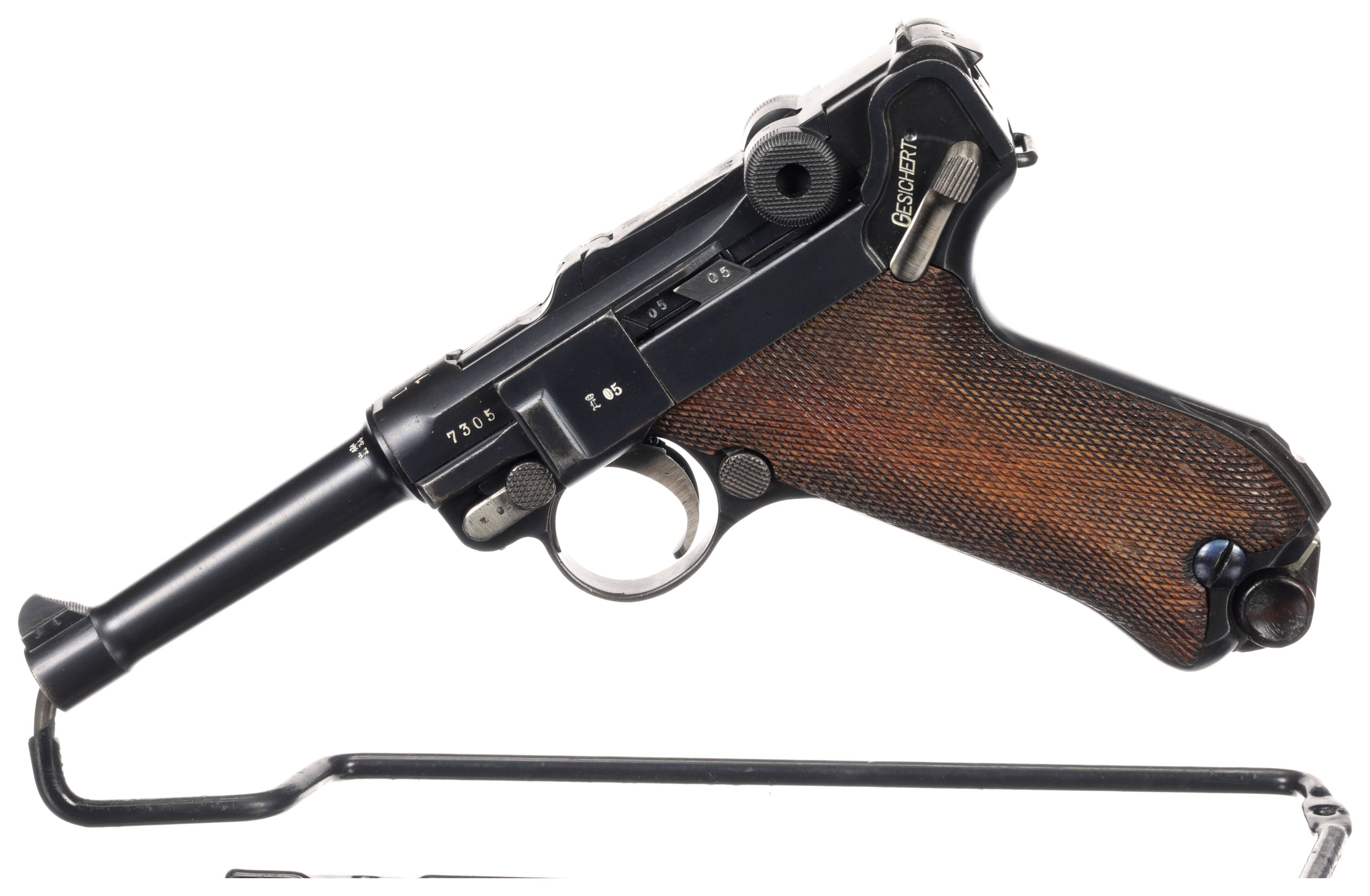 Erfurt Dual Date "1920/1914" Model 1908 Luger | Rock Island Auction