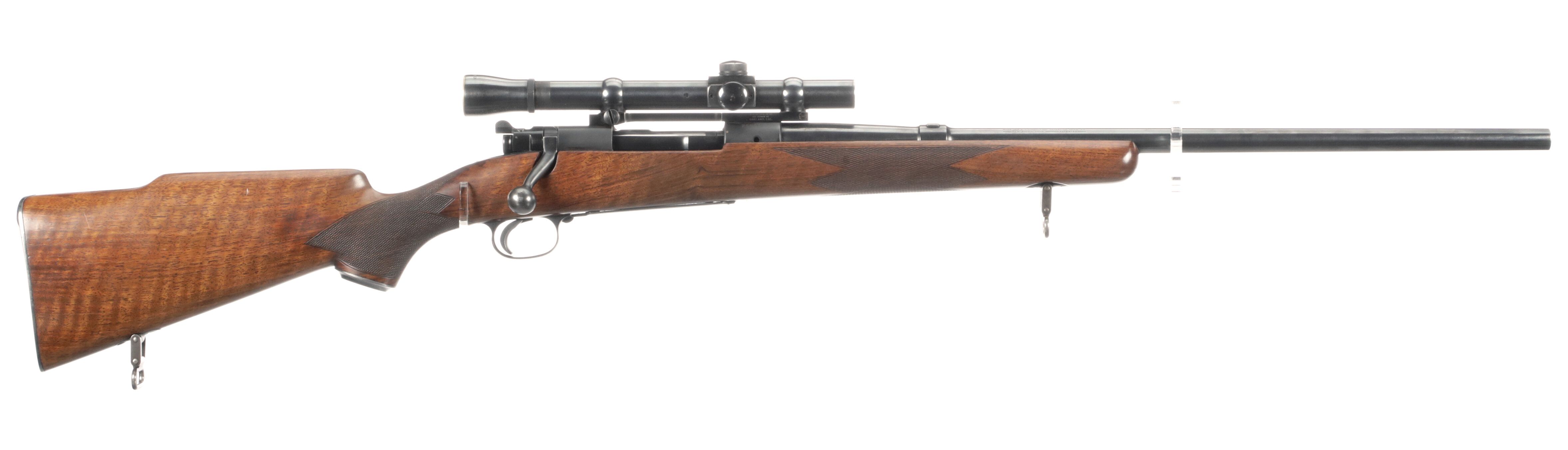 Pre-World War II Winchester Model 70 Rifle with Scope | Rock Island Auction
