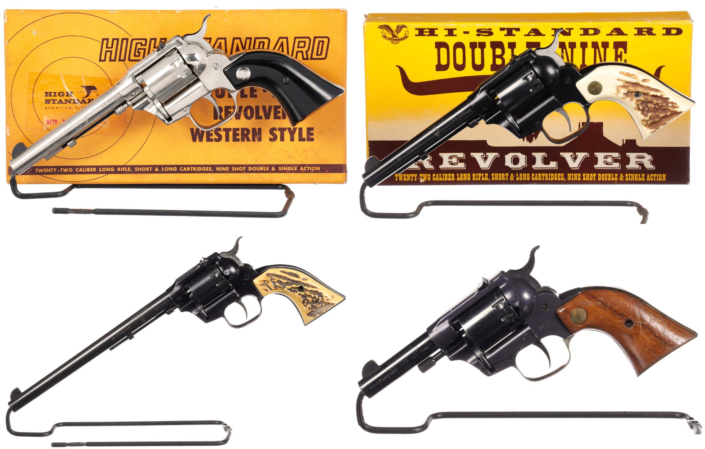 Four High Standard Double Action Revolvers | Rock Island Auction
