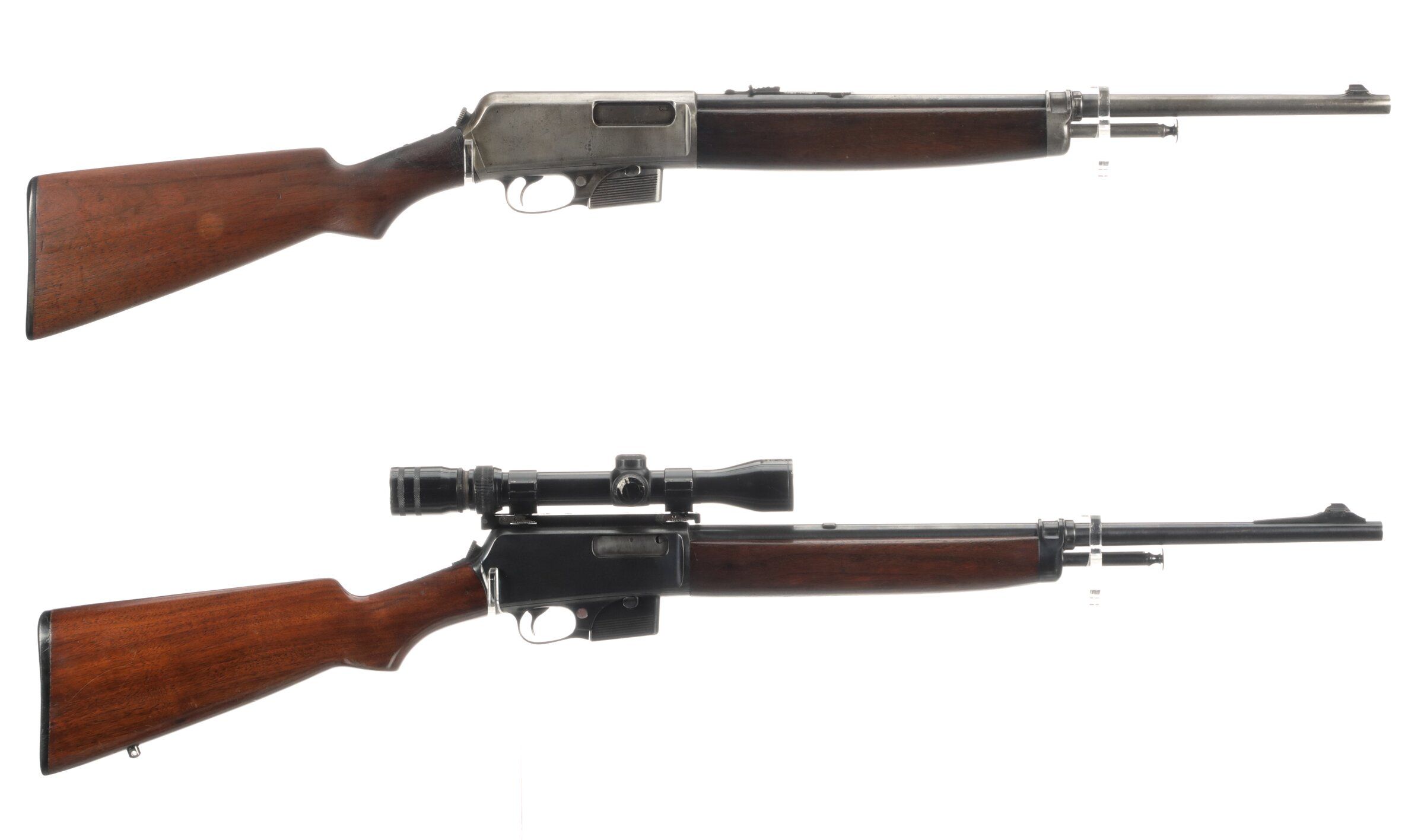 Two Winchester Self-Loading Rifles | Rock Island Auction