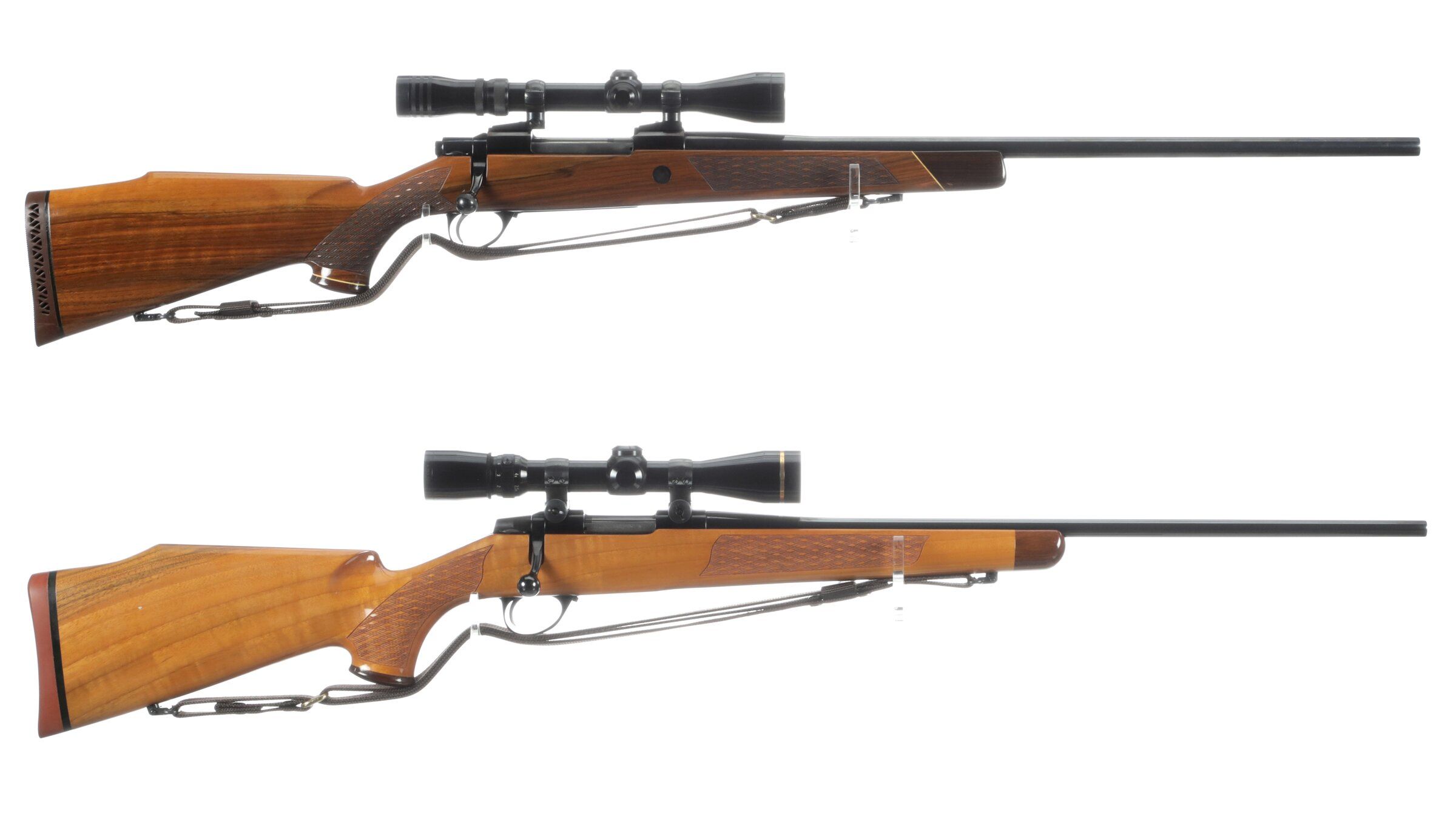 Two Sako Bolt Action Rifles with Scopes | Rock Island Auction