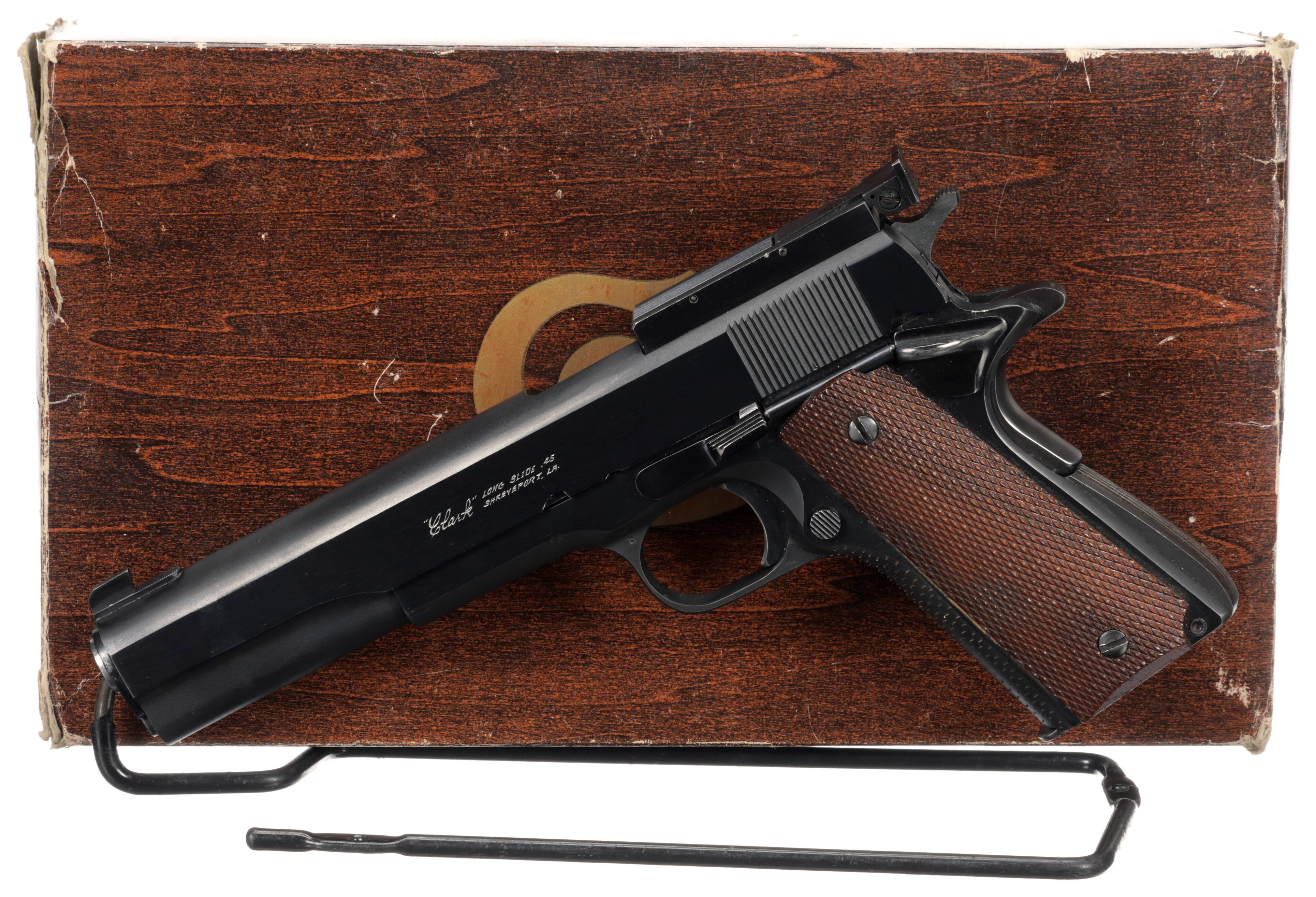 Clark Custom Colt Long Slide 1911 Semi-Automatic Pistol | Rock Island ...