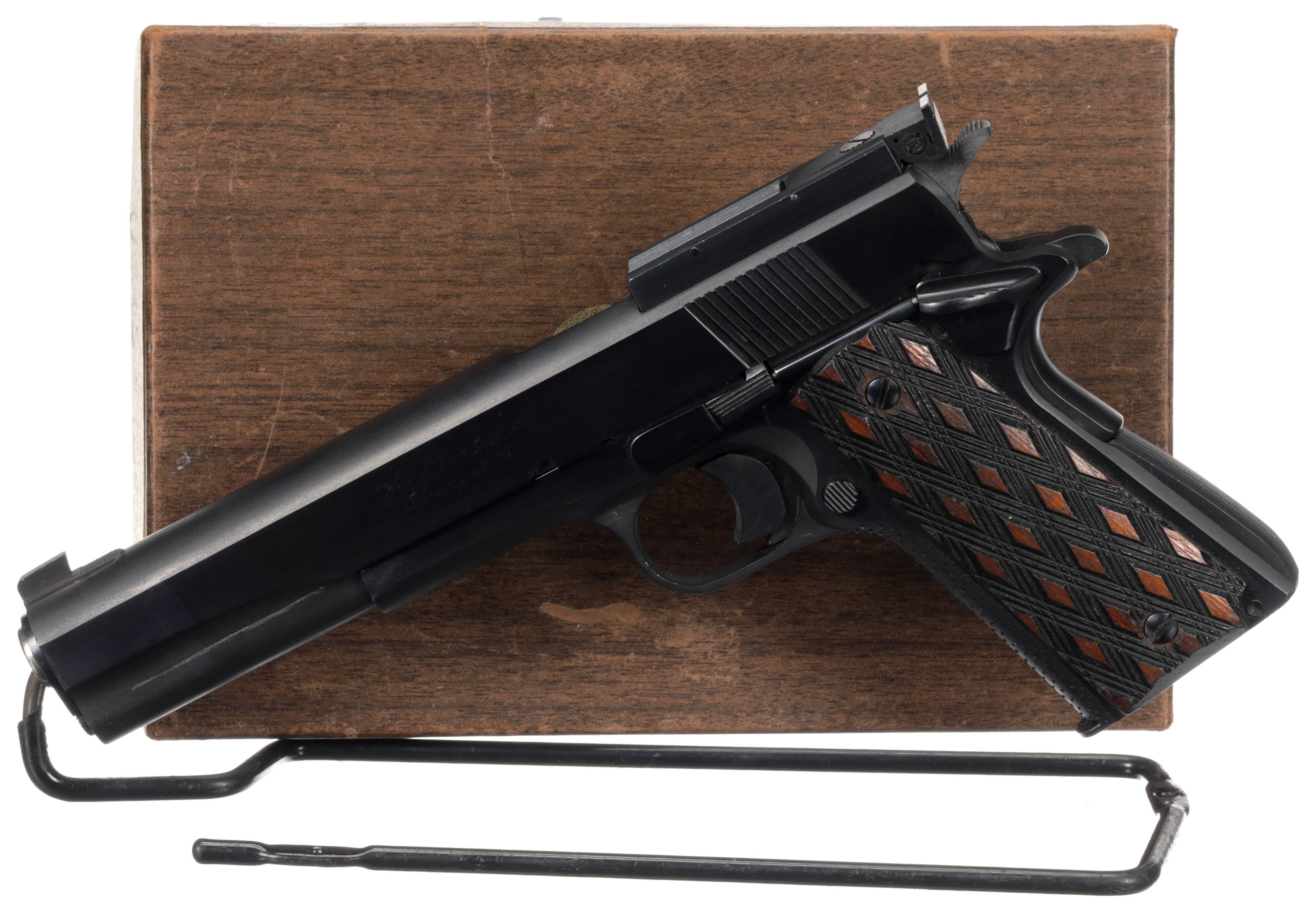 Clark Custom Colt Long Slide 1911 Semi-Automatic Pistol with Box | Rock ...