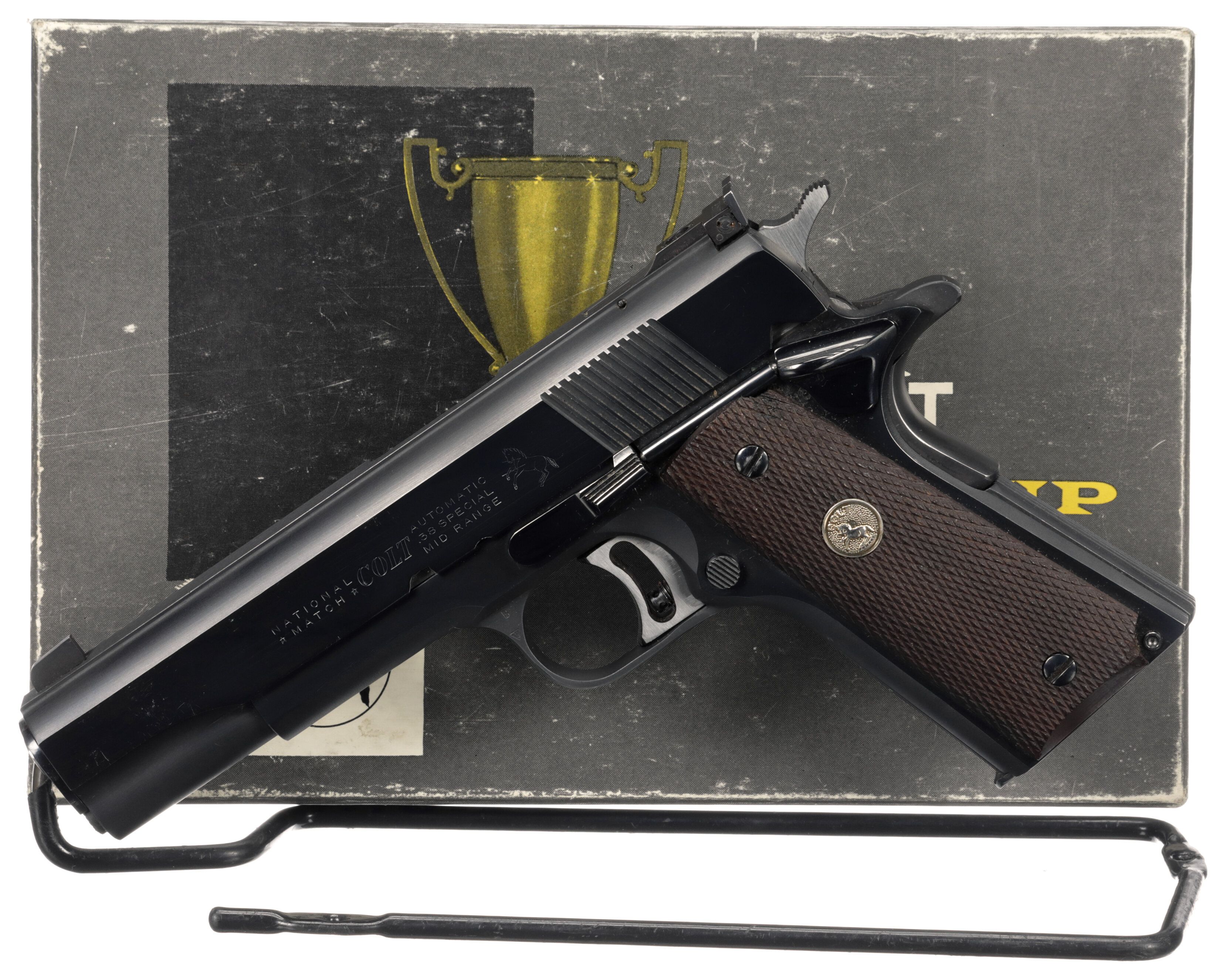 Colt National Match 38 Special Mid-Range Pistol with Box | Rock Island Auction