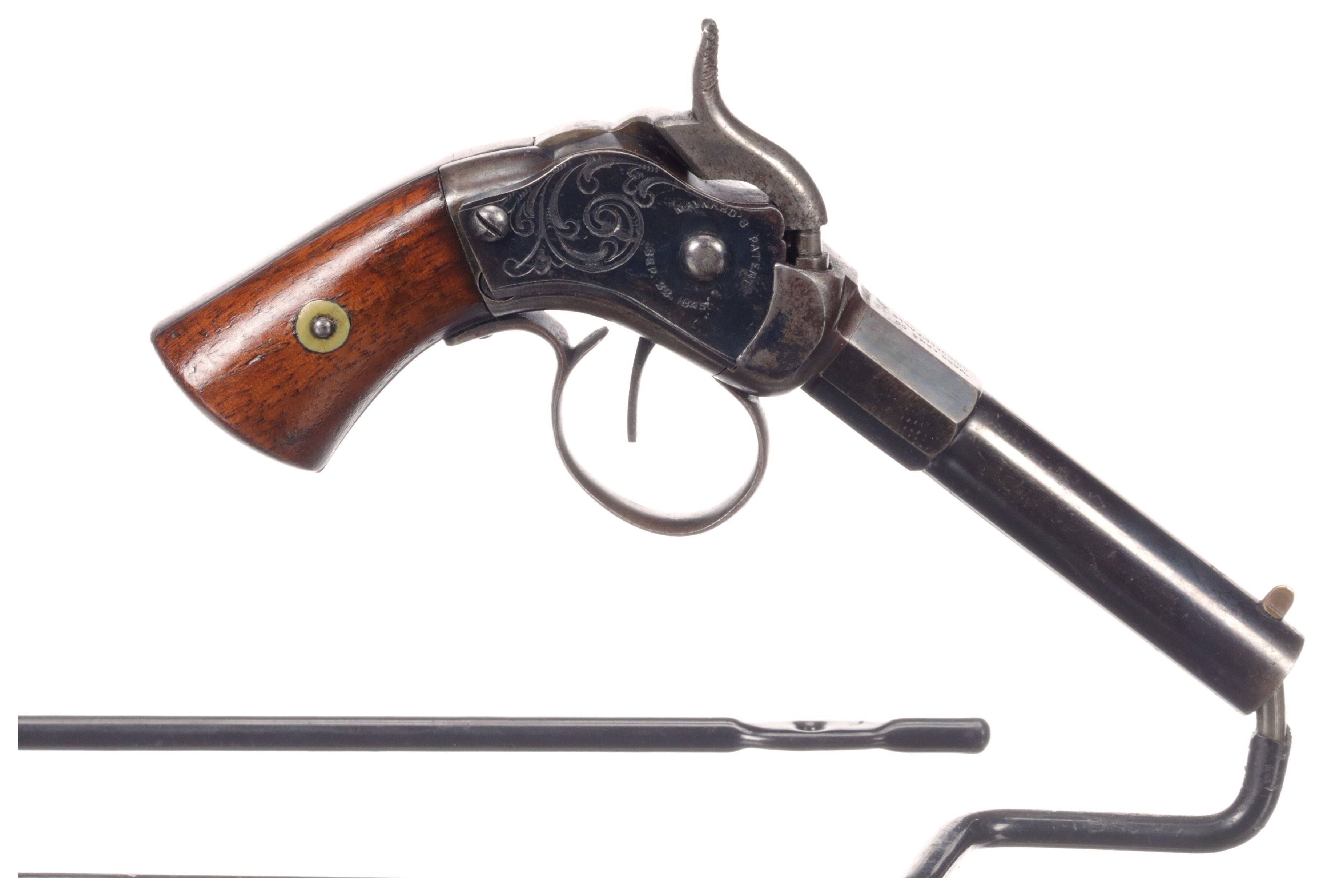 Massachusetts Arms Co. Maynard Primed Single Shot Pocket Pistol | Rock ...