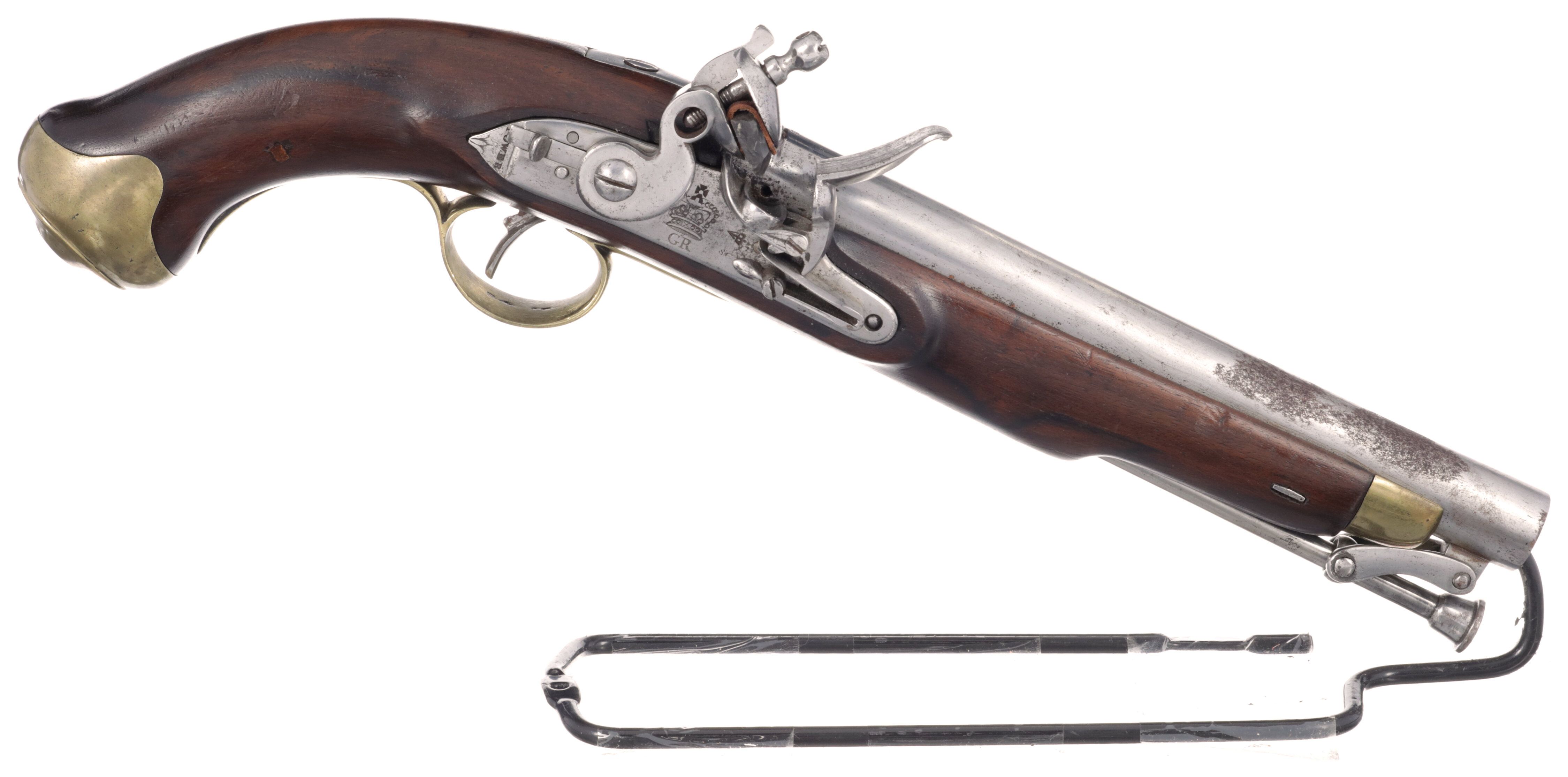 British New Land Pattern Flintlock Pistol | Rock Island Auction