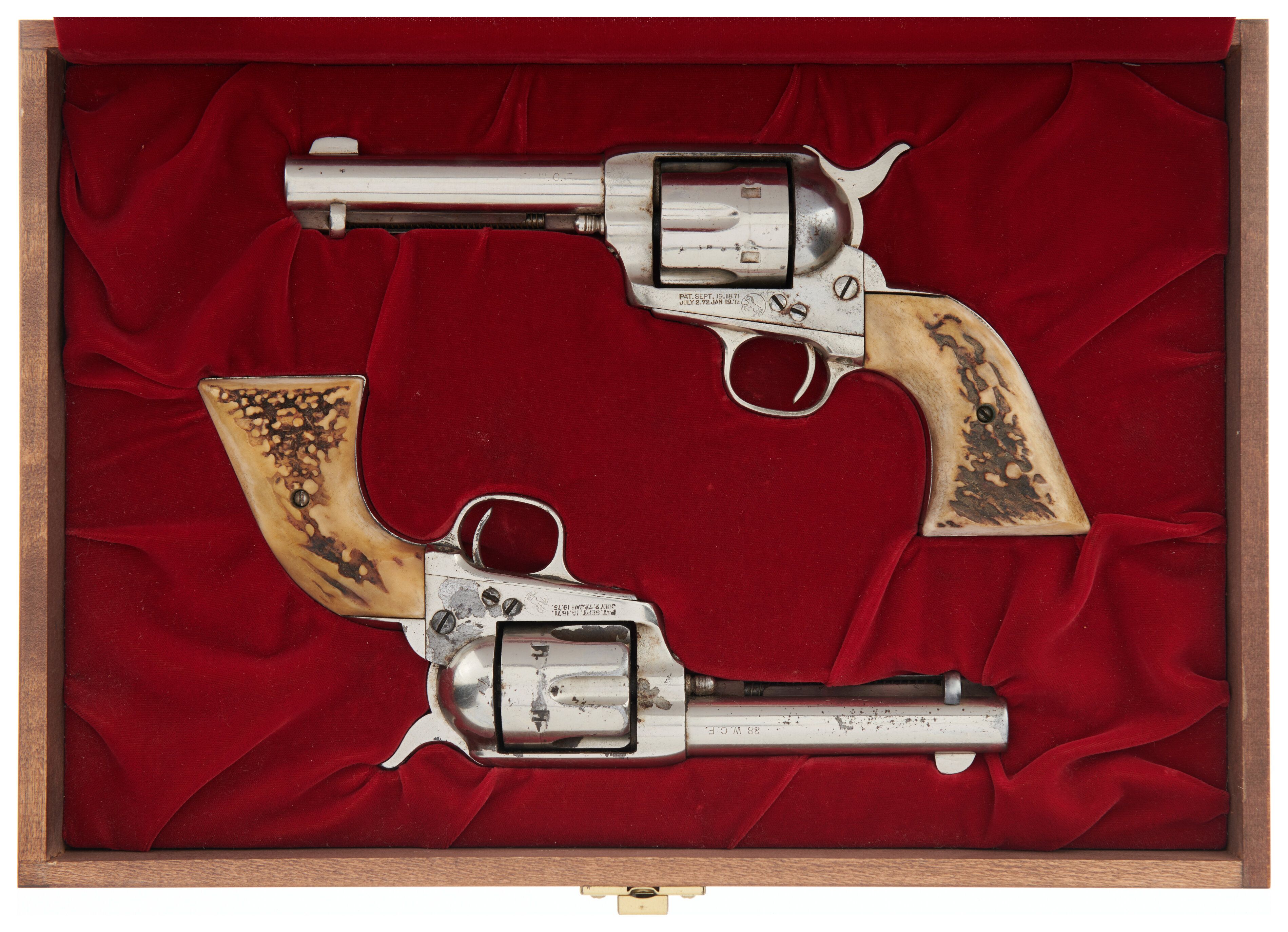 Cased Pair of Antique Colt Single Action Army Revolvers | Rock Island ... Cased Pair of Antique Colt Single Action Army Revolvers | Rock Island ...