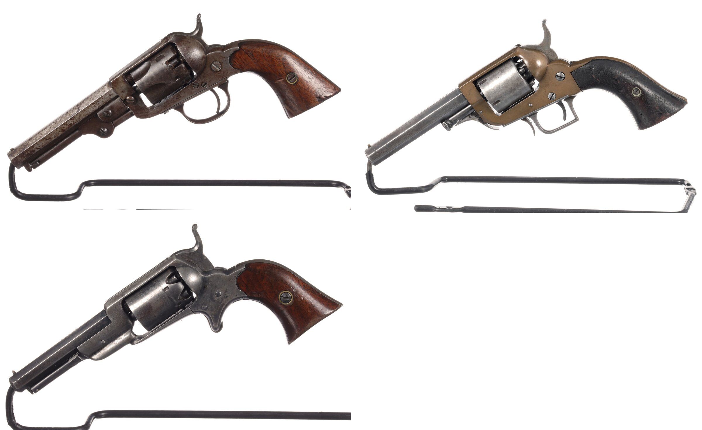 Three Antique American Percussion Revolvers | Rock Island Auction