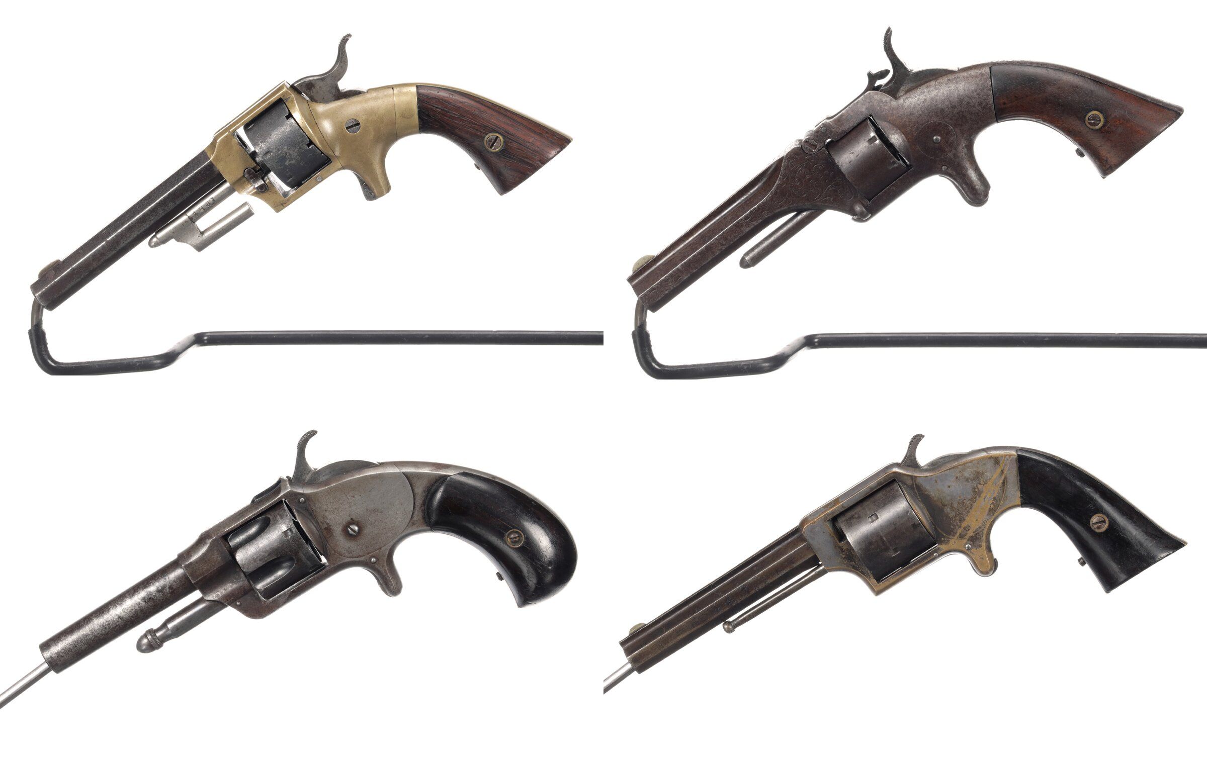 Four Early American Cartridge Revolvers | Rock Island Auction