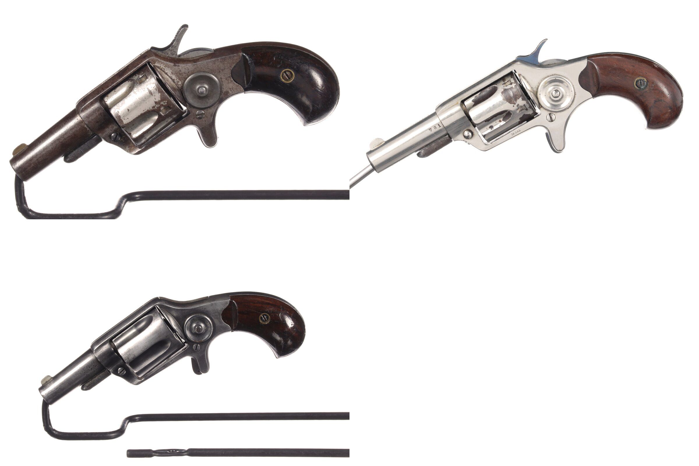Three Colt New Line Spur Trigger Revolvers | Rock Island Auction