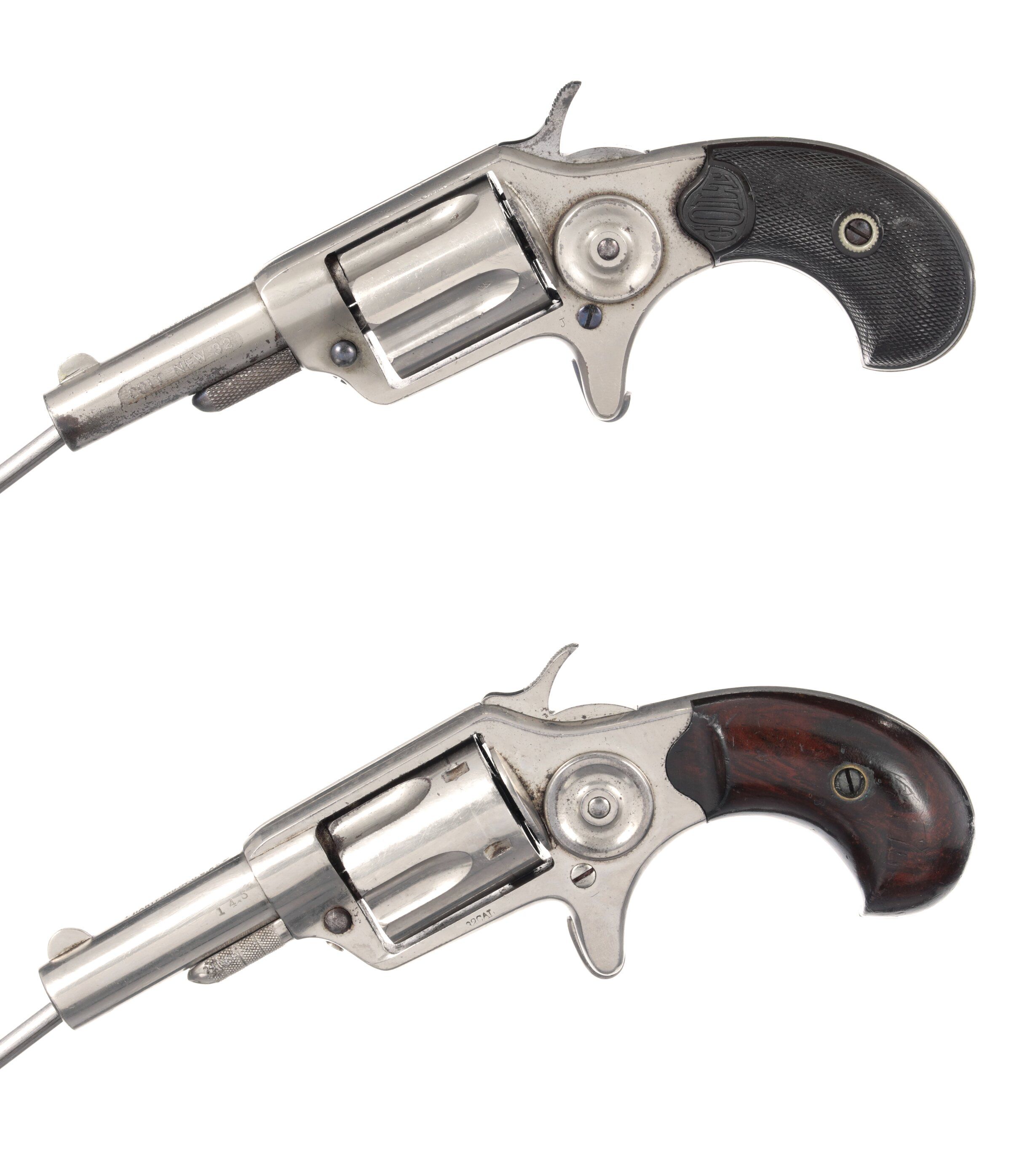 Two Colt New Line Spur Trigger Revolvers | Rock Island Auction