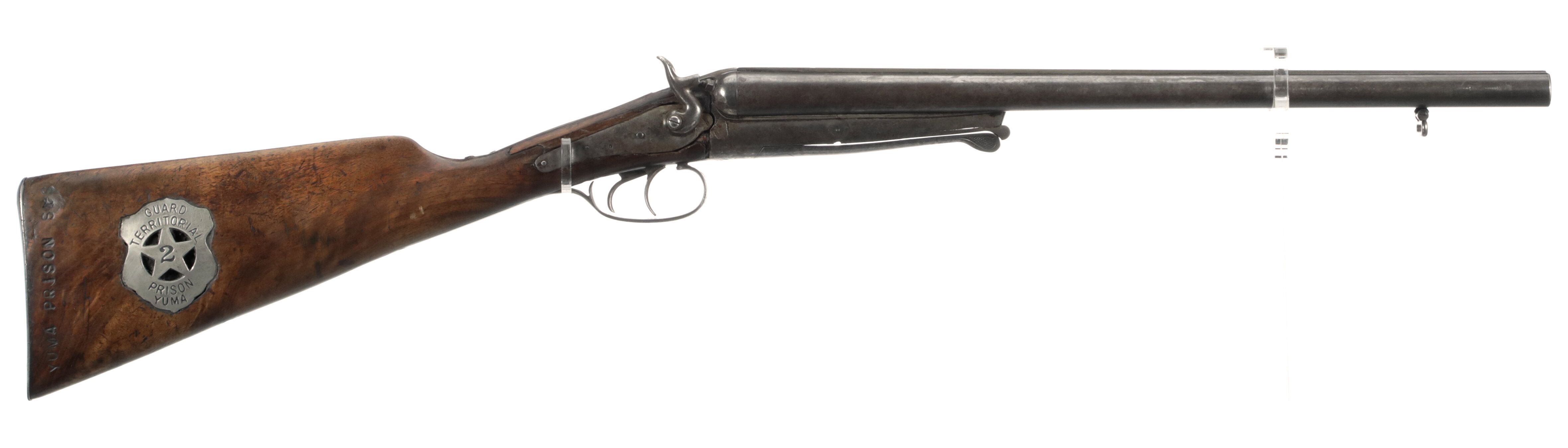 Yuma Prison Marked Husqvarna Double Barrel Shotgun | Rock Island Auction