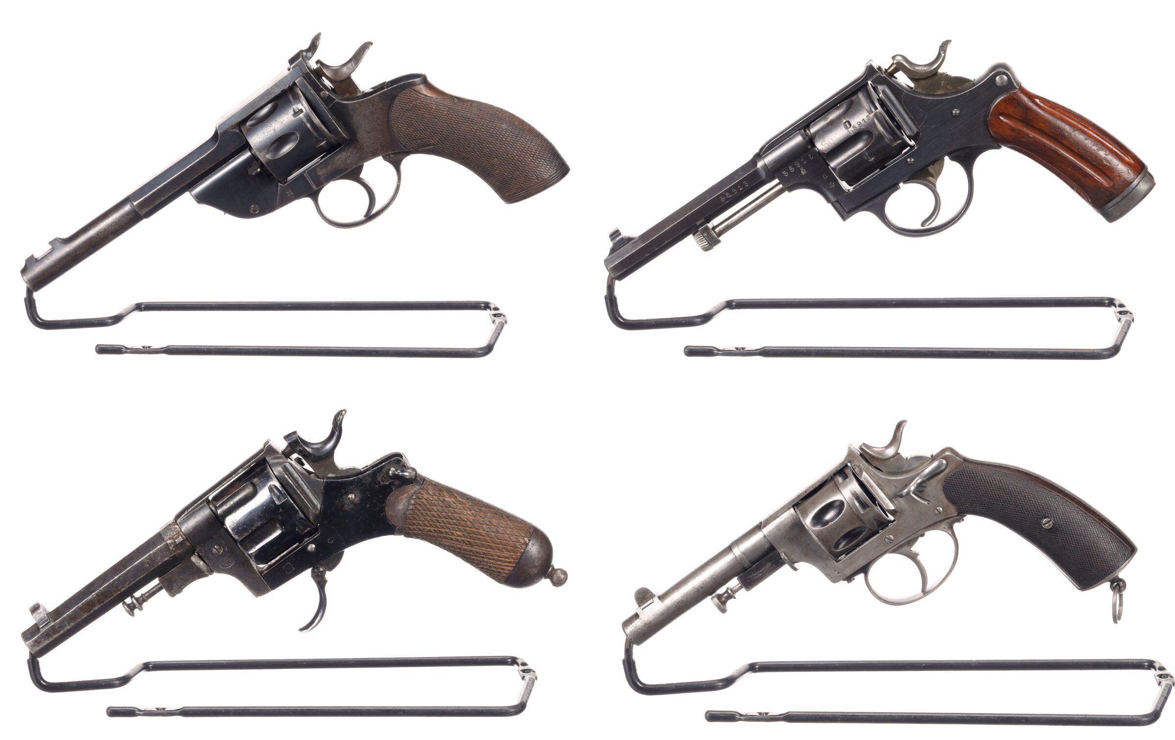 Four European Double Action Revolvers | Rock Island Auction