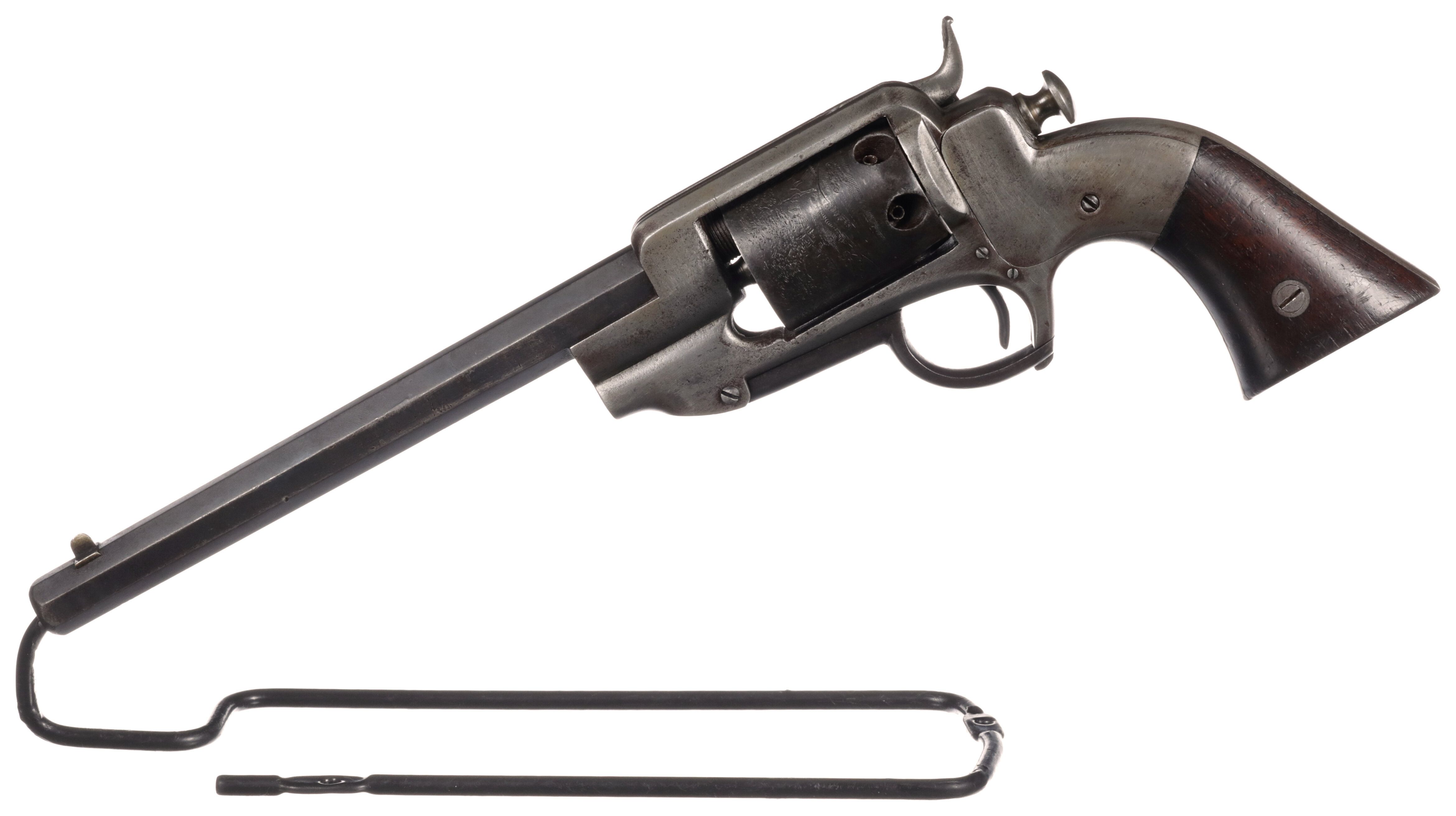 Allen & Wheelock Sidehammer Navy Percussion Revolver | Rock Island Auction