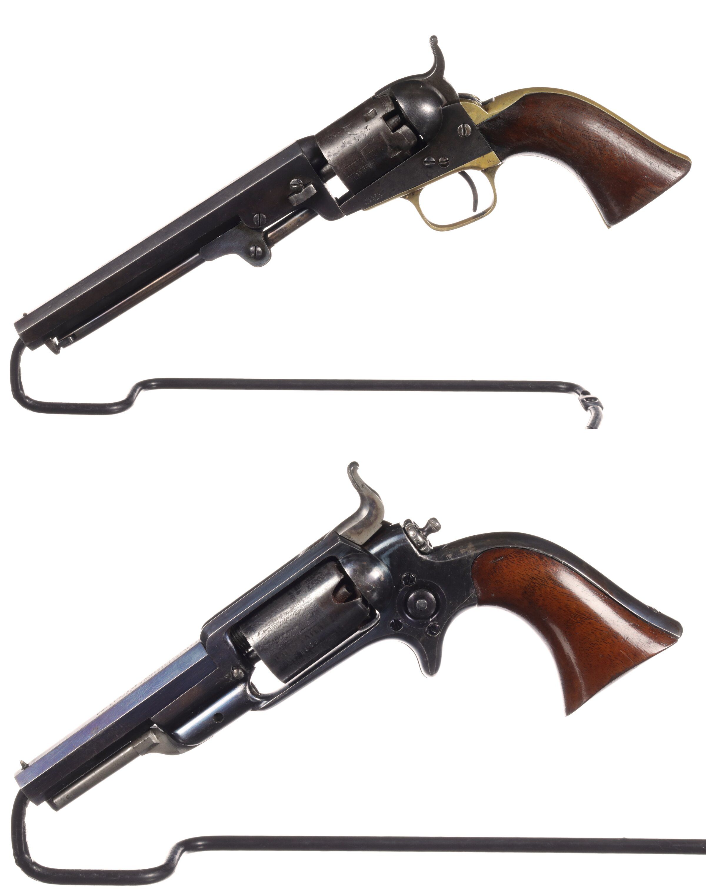 Two Antique Colt Pocket Percussion Revolvers | Rock Island Auction