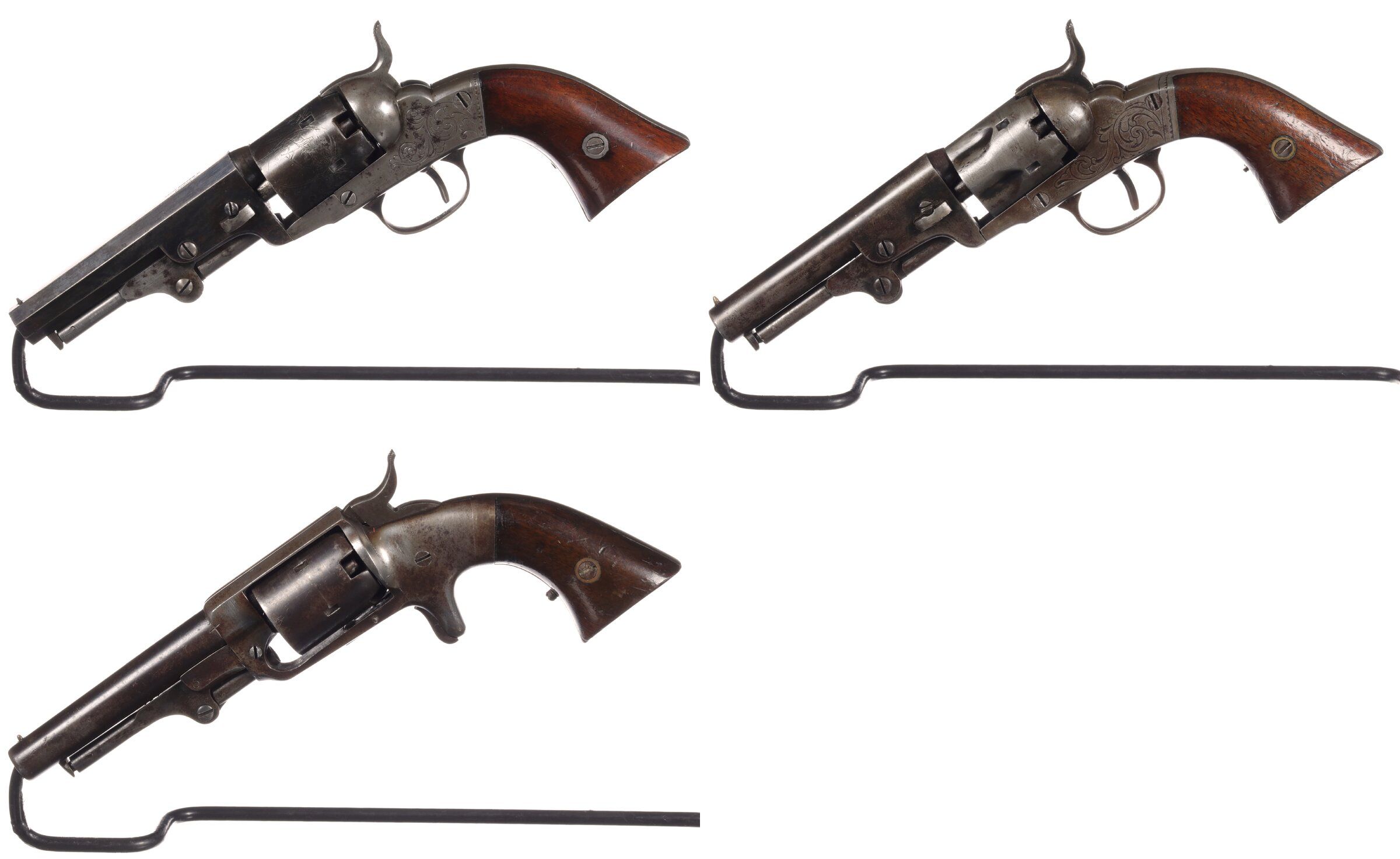 Three Antique American Percussion Revolvers | Rock Island Auction