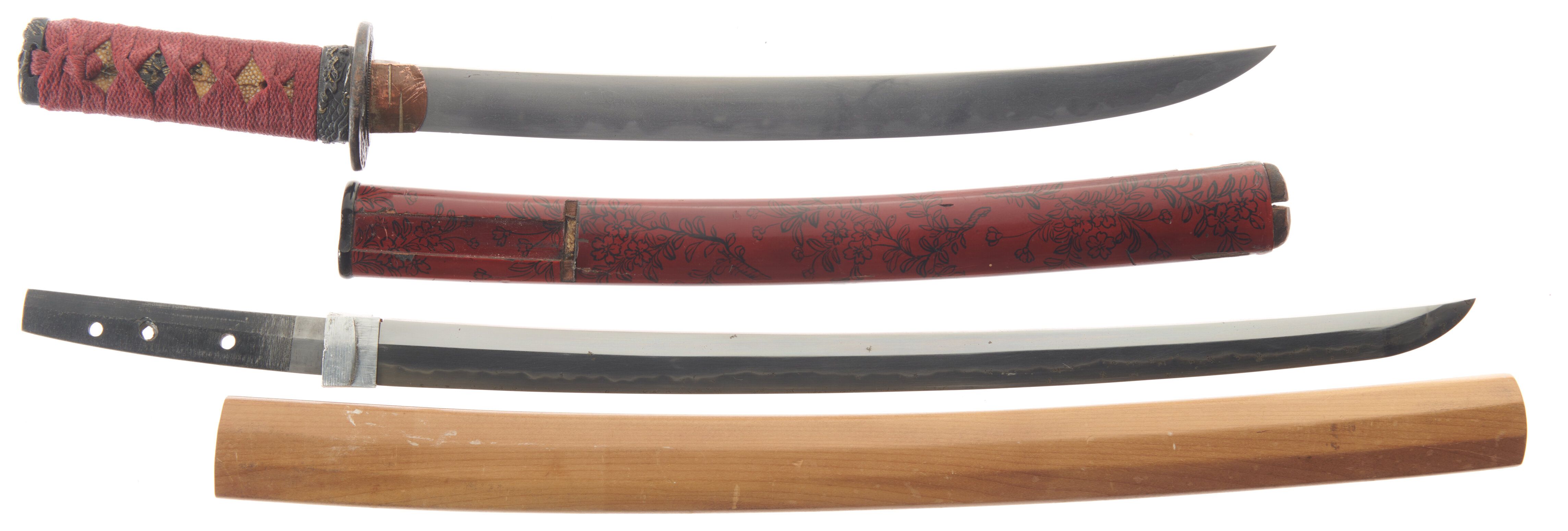 Japanese Sword Blade and Japanese Wakizashi | Rock Island Auction