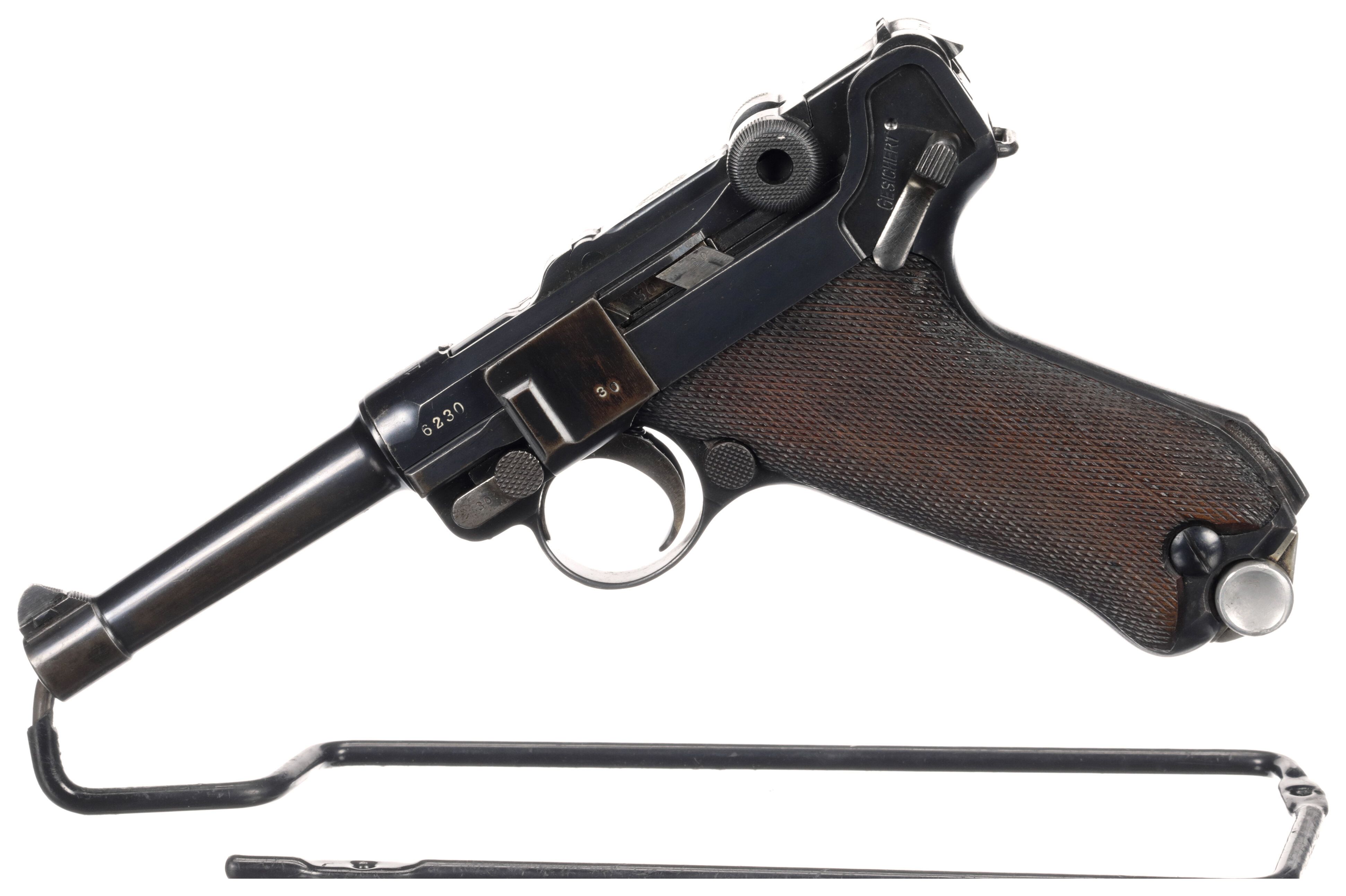 DWM "1915" Military Luger, "Totenkopf" Stamped | Rock Island Auction