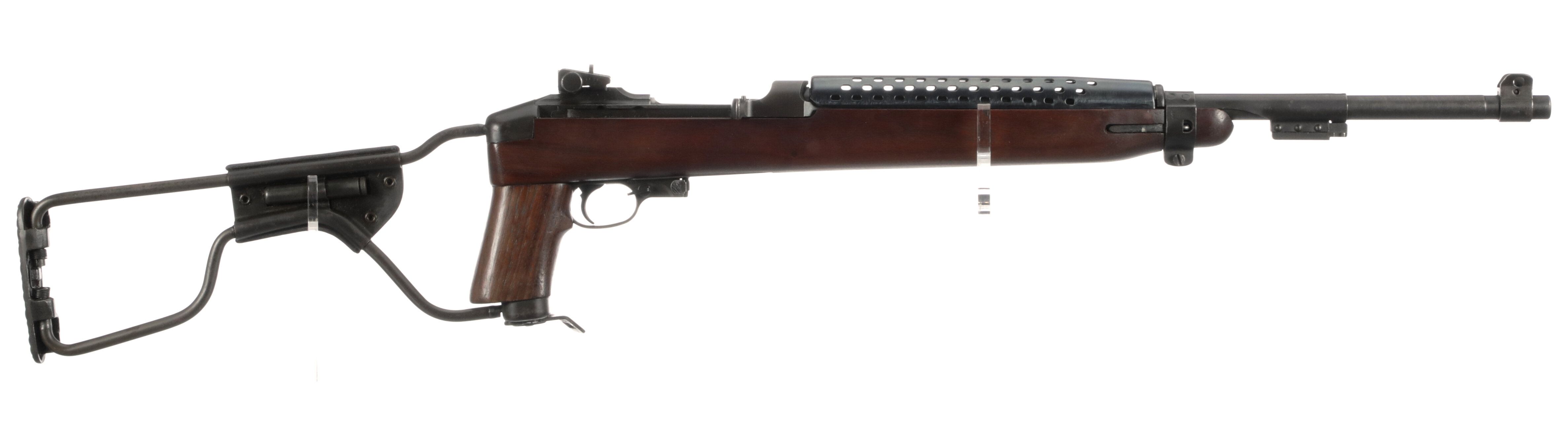 U.S. IBM M1 Paratrooper Style Semi-Automatic Carbine with Case | Rock ...