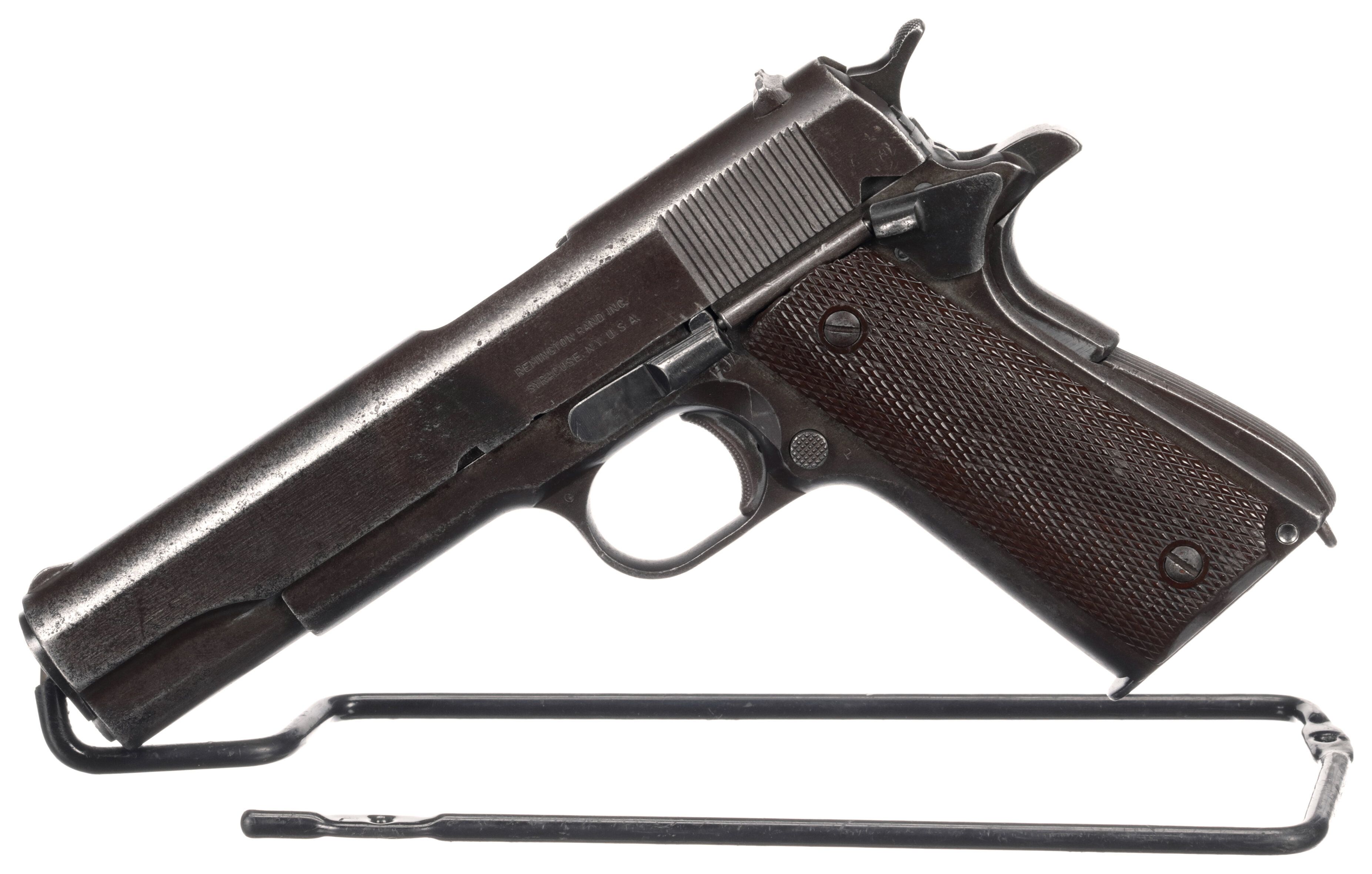 World War II U.S. Remington-Rand Model 1911A1 Pistol | Rock Island Auction