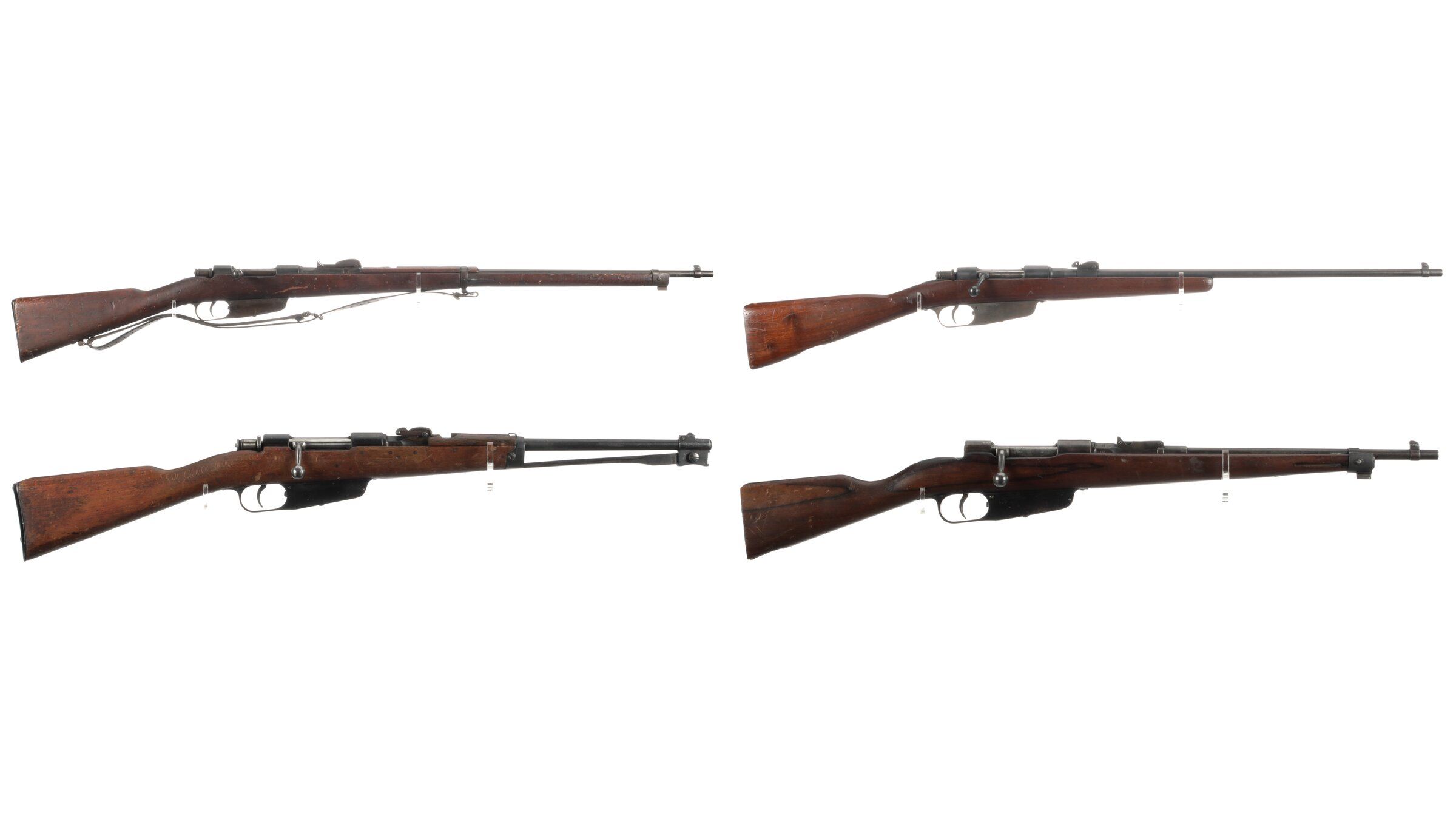 Four Italian Carcano Bolt Action Long Guns | Rock Island Auction
