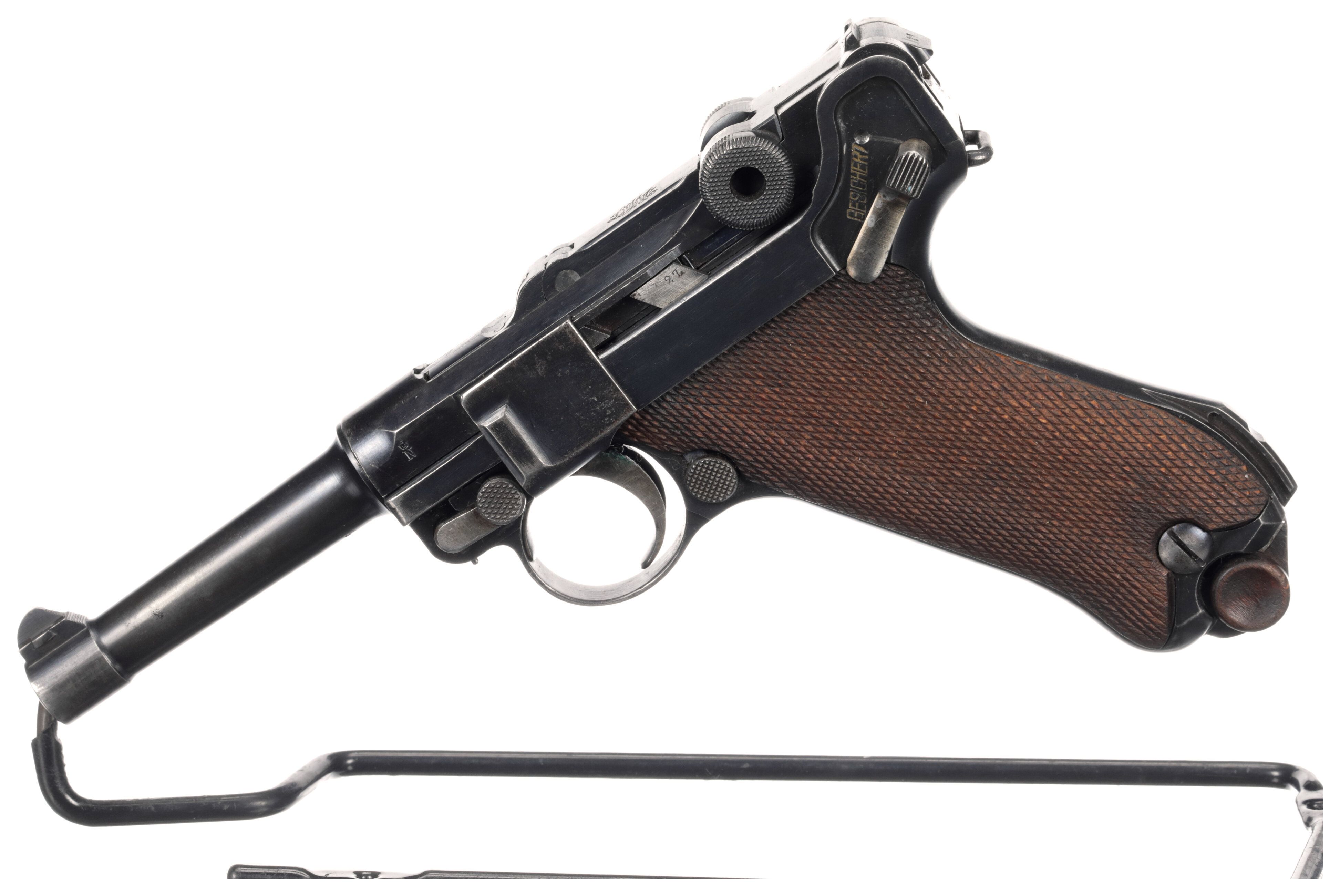 DWM Commercial Blank Chamber Luger Semi-Automatic Pistol | Rock Island Auction