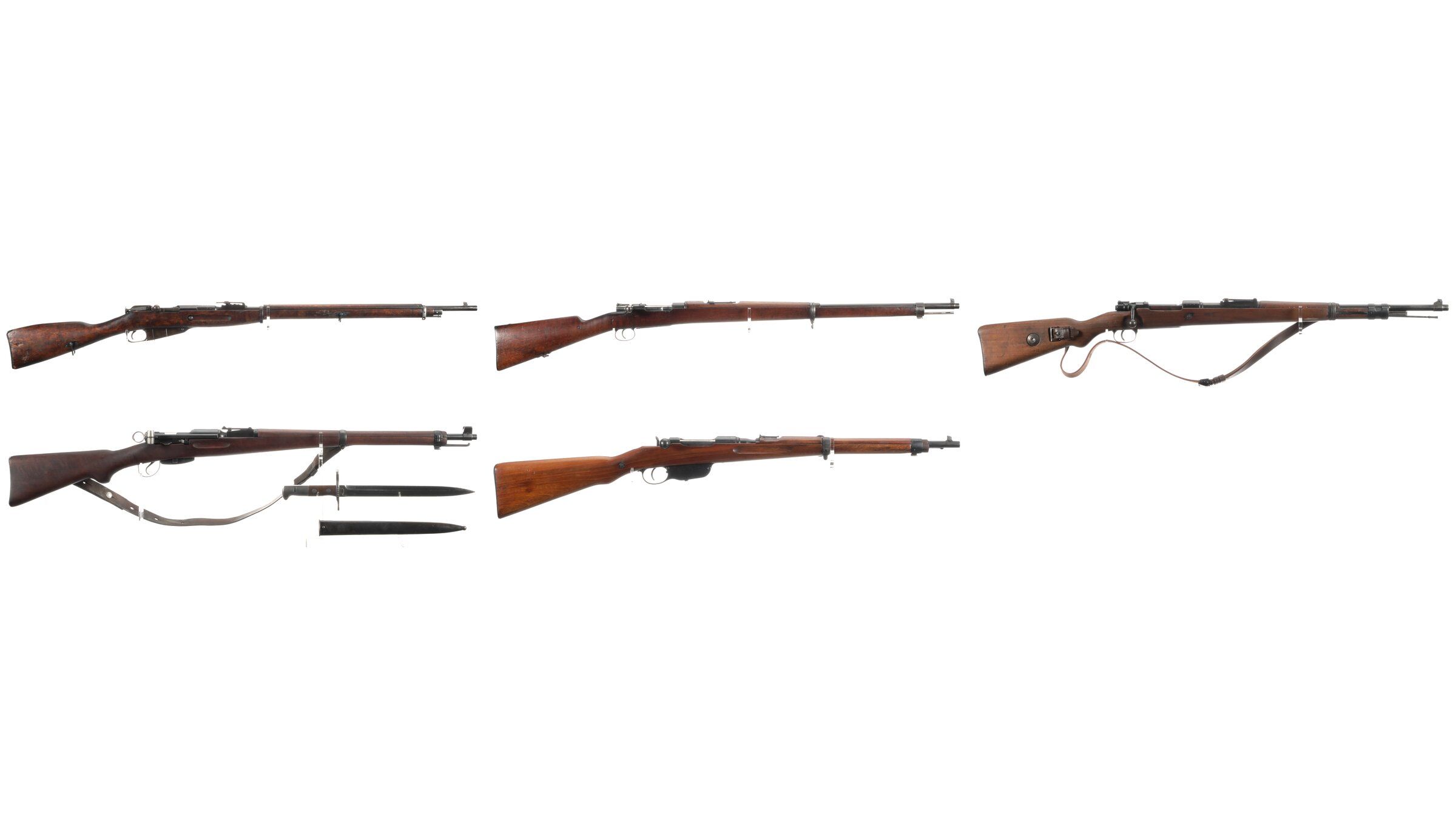 Five European Military Bolt Action Rifles | Rock Island Auction