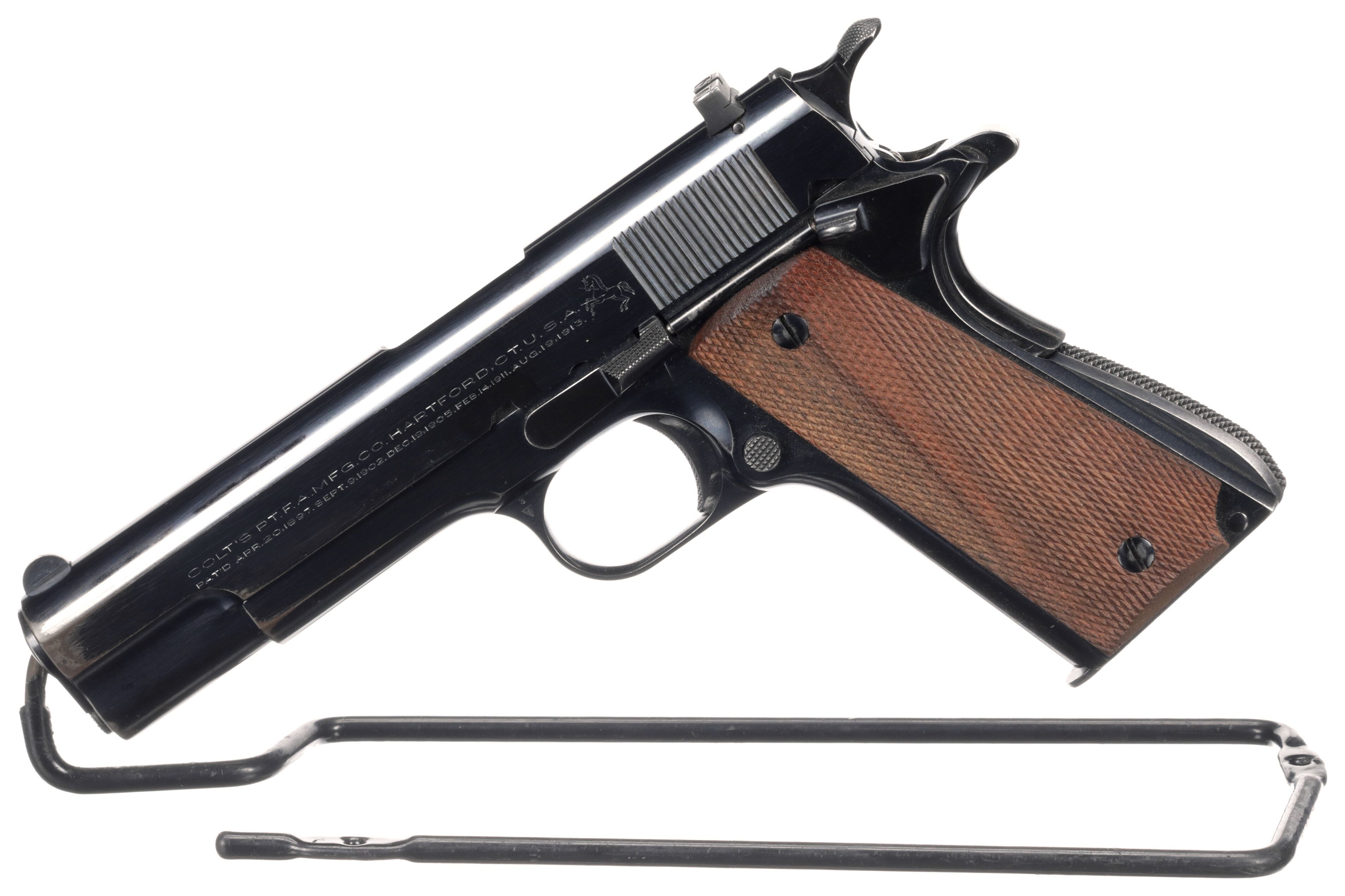 First Year Production Serial Number 322 Colt Ace Pistol | Rock Island ...