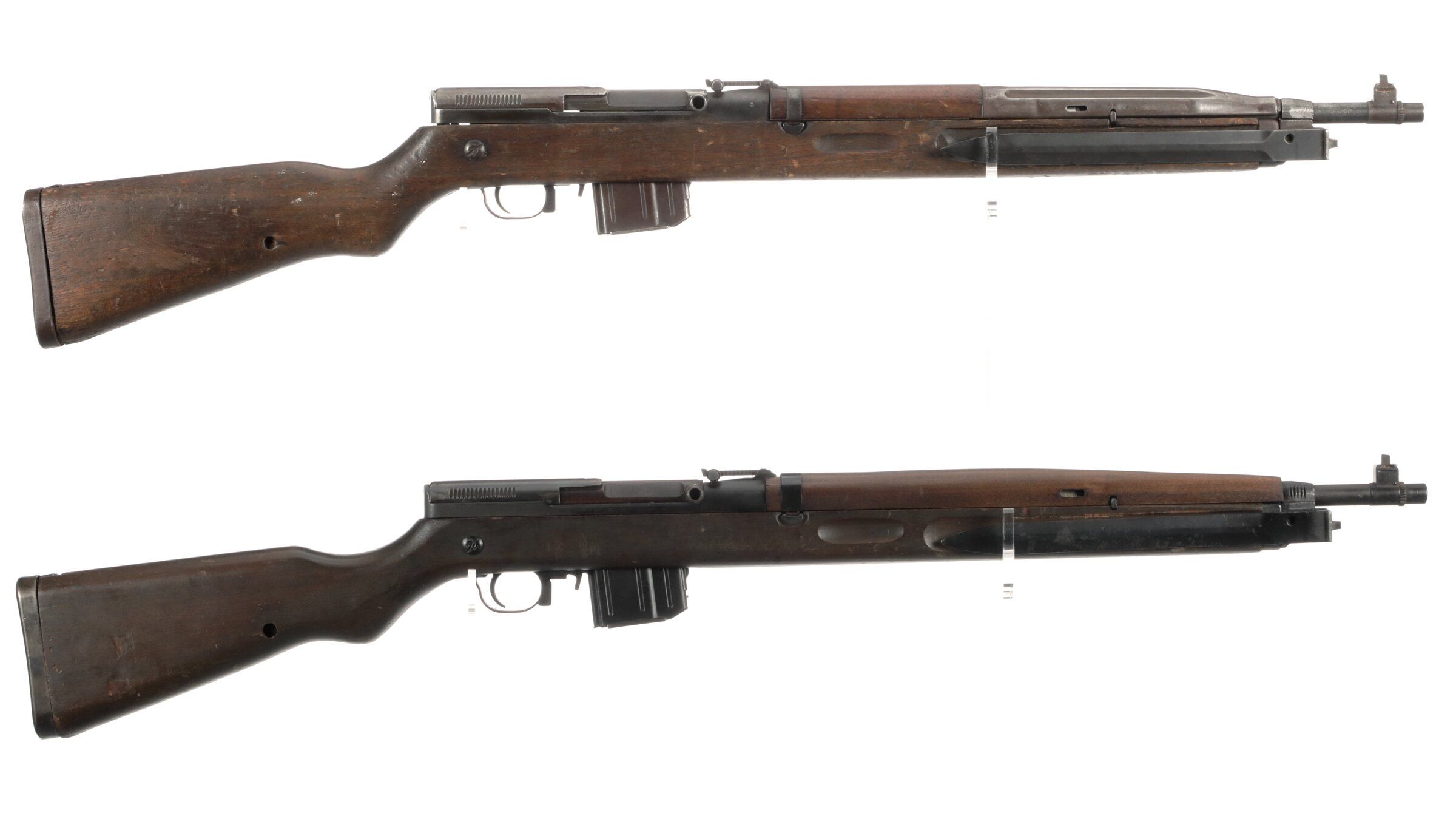 Two Czech CZ Vz. 52 Semi-Automatic Rifle with Bayonets | Rock Island ...