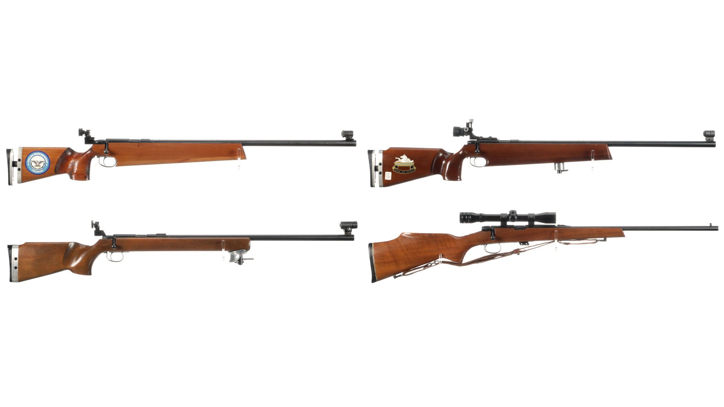 Four Remington .22 LR Bolt Action Target Rifles | Rock Island Auction