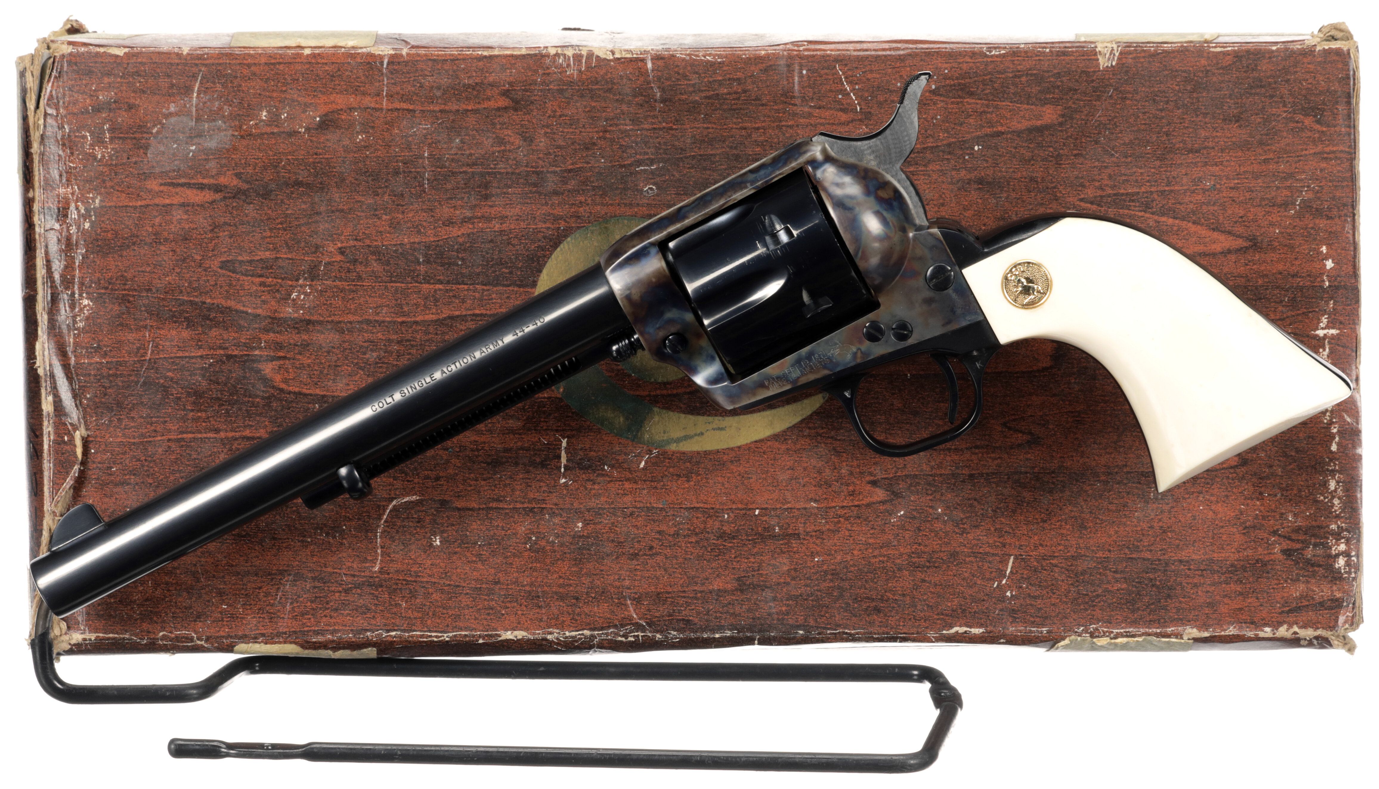 Colt Third Generation Single Action Army Revolver with Box | Rock Island Auction